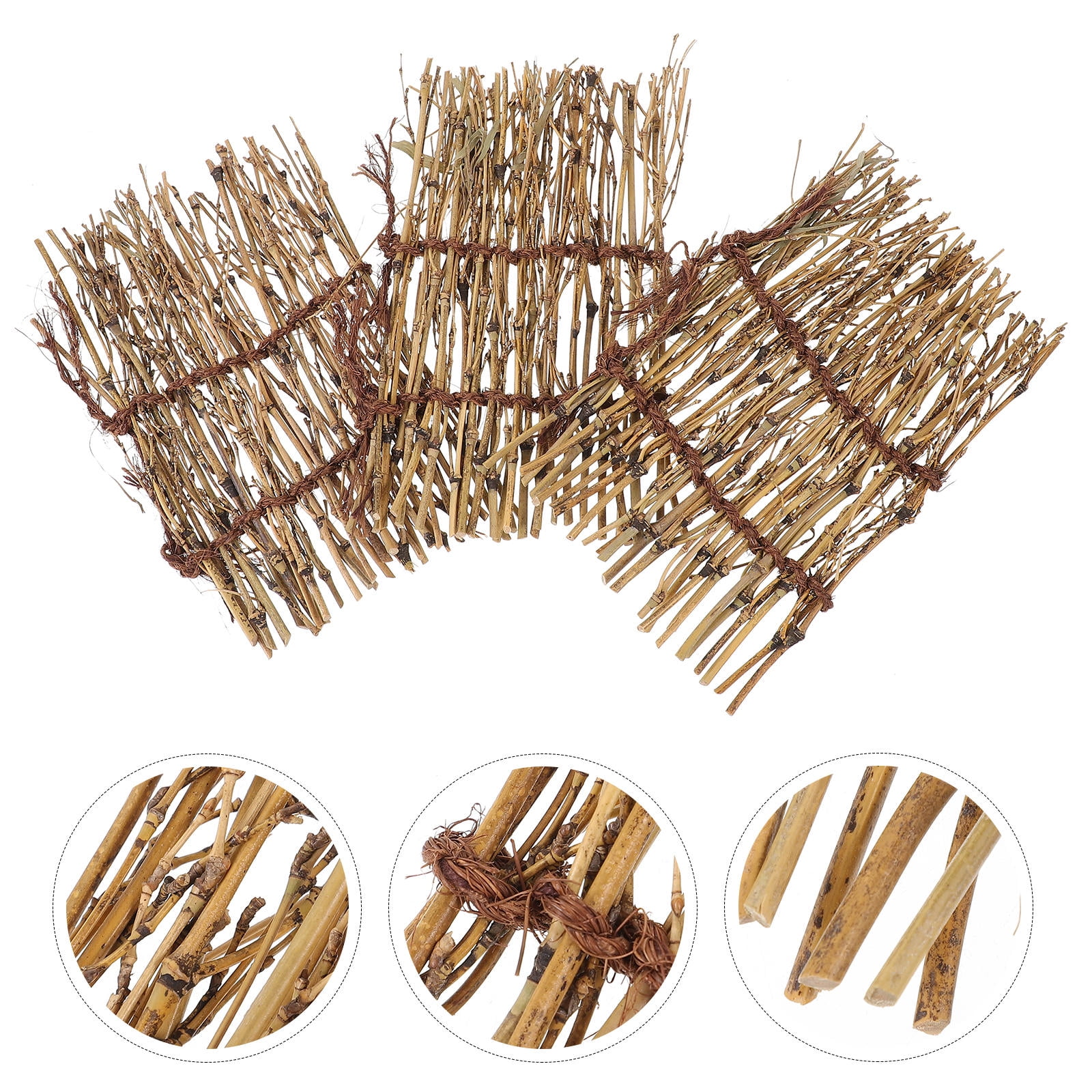 HONMEET Bamboo Sashimi Decoration Bamboo Photography Prop Home Users ...