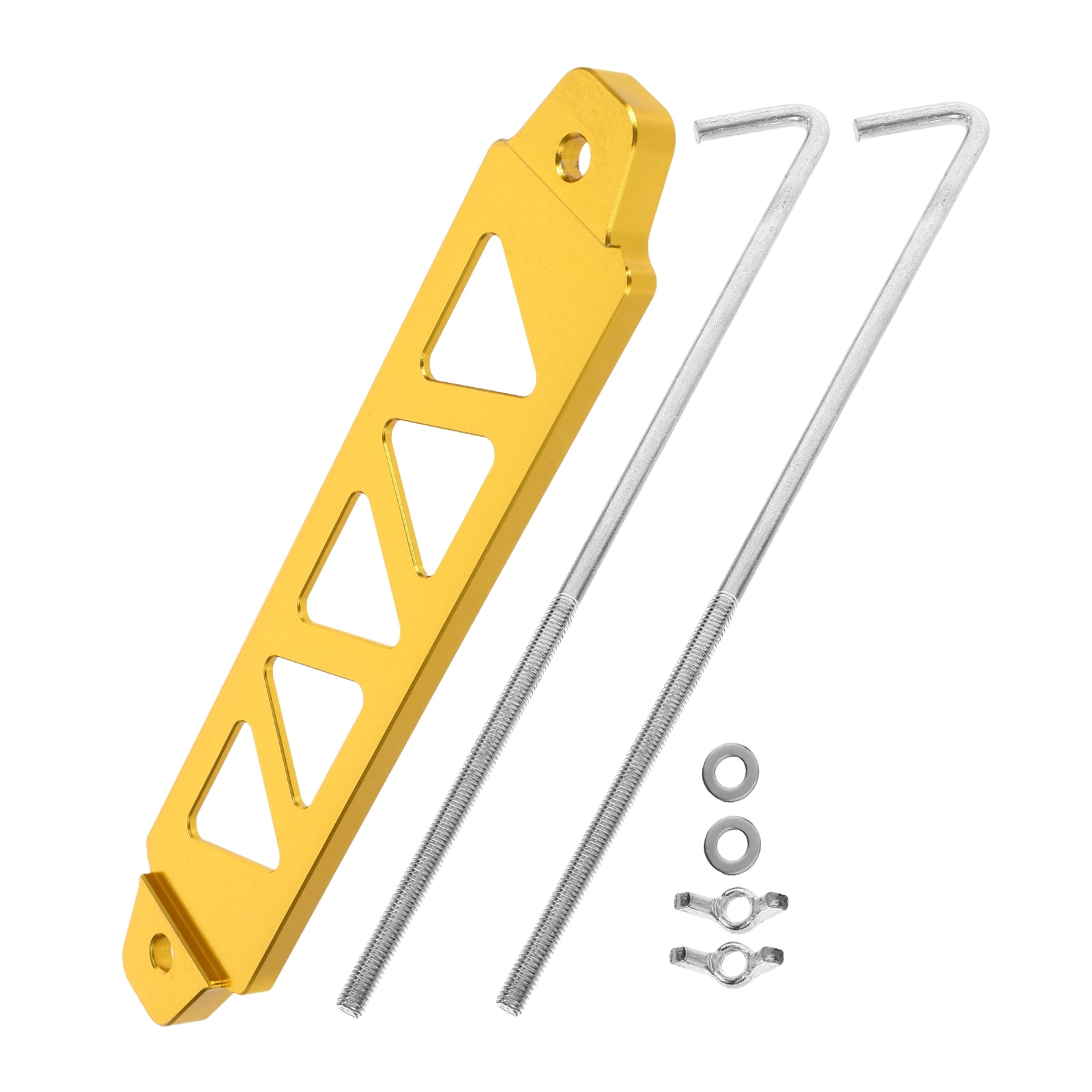 HONMEET Battery Fixing Bracket Golden Aluminum Alloy for Automotive ...