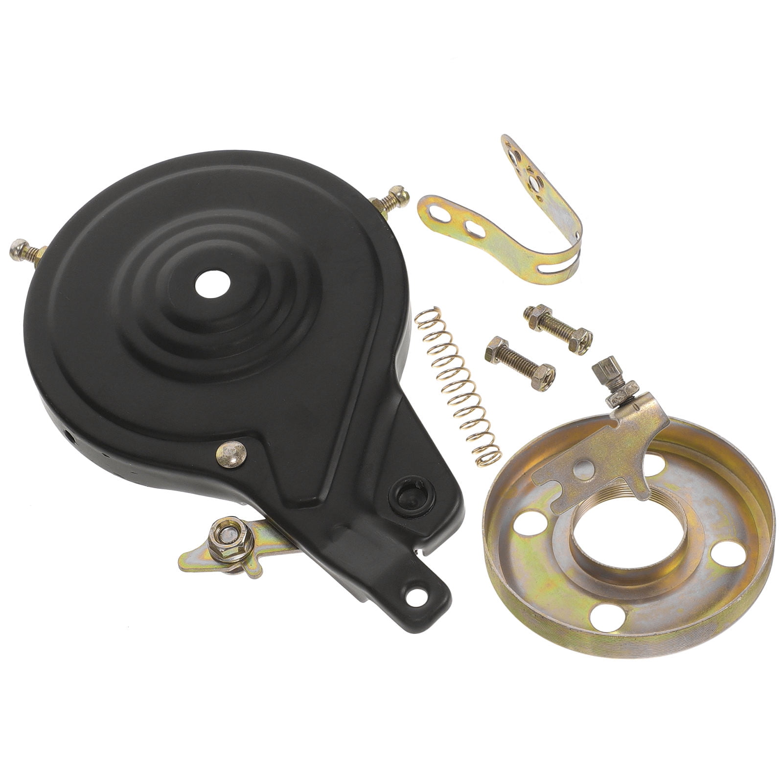 HONMEET 1Set Bike Brake Kit Rear Practical Durable Black Metal ...