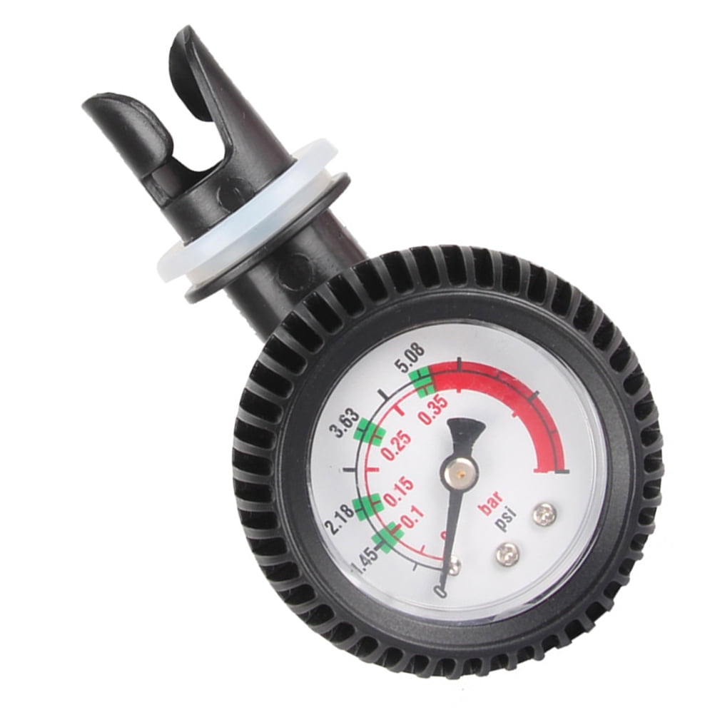 HONMEET Boat Pressure Gauge Set with Air Thermometer and Hose Adapters ...