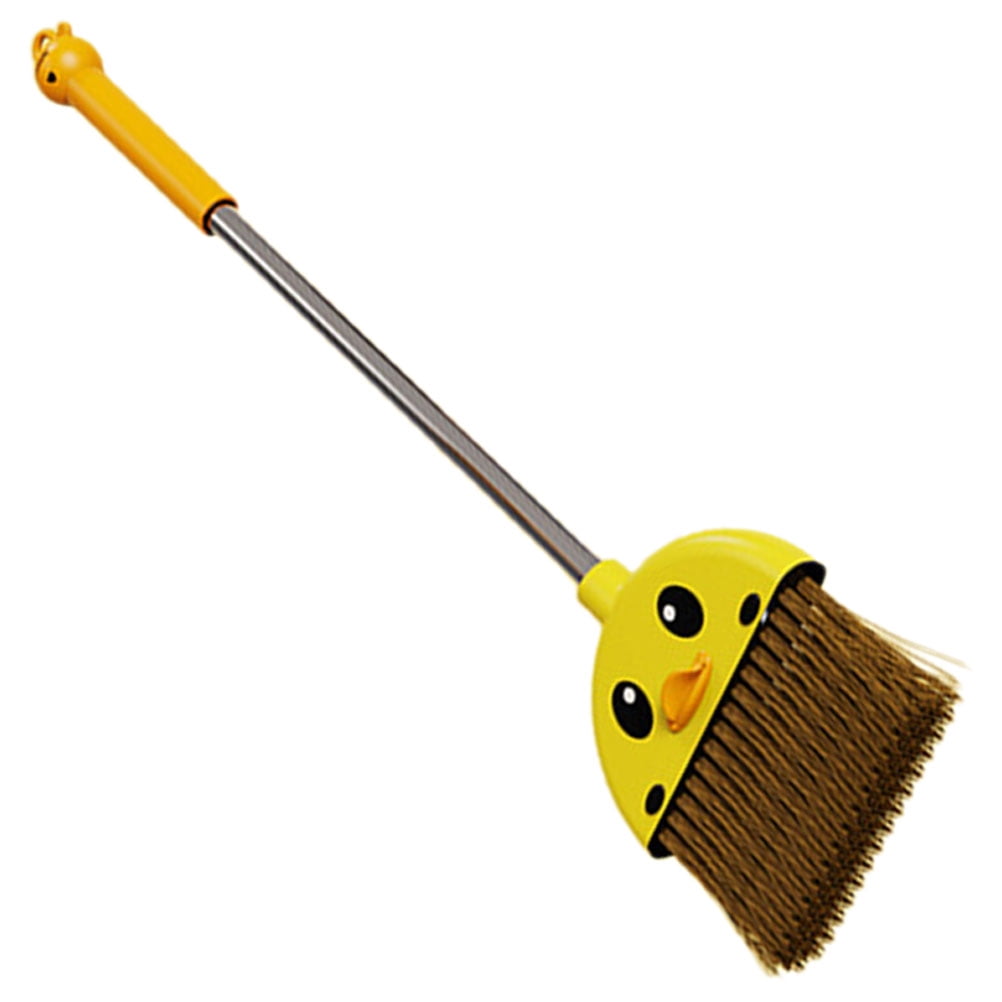 HONMEET Multi Color Small Broom for Home and Pet Cleaning Lightweight ...