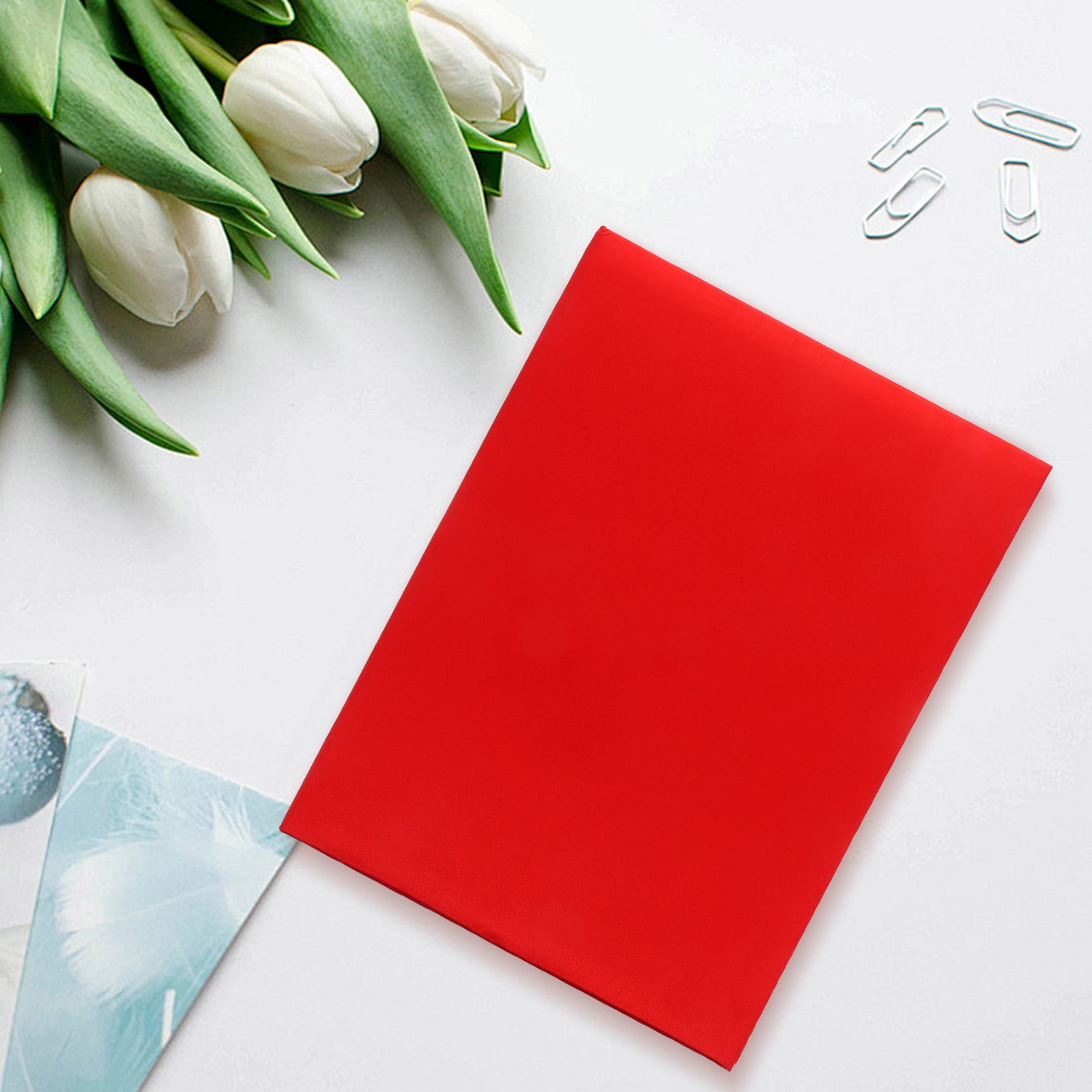 HONMEET Certificate Cover Graduation Folder for Diploma Paper Red ...