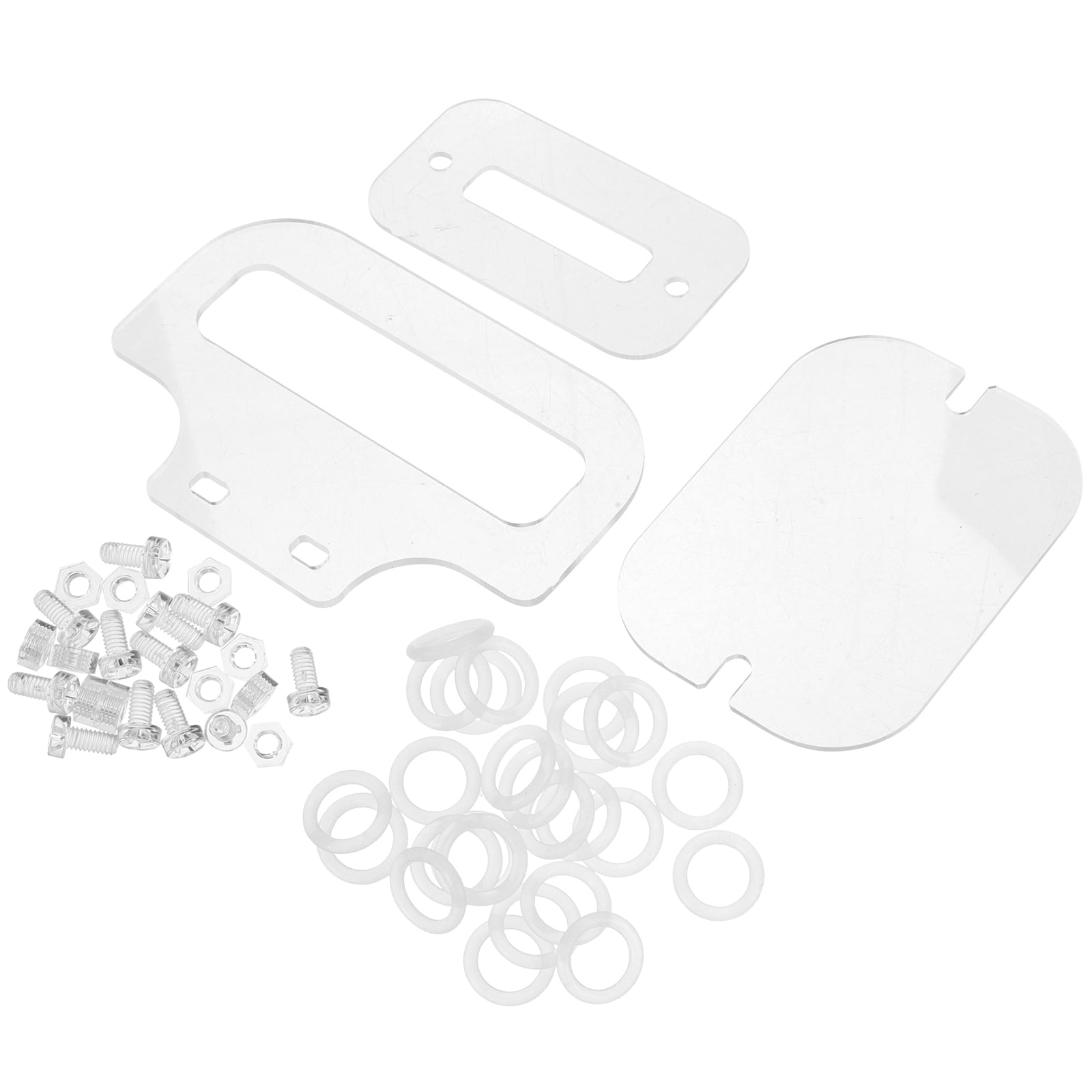 HONMEET Clear Design Plastic Screw for Cage Secure Fixation 10 Sets of ...