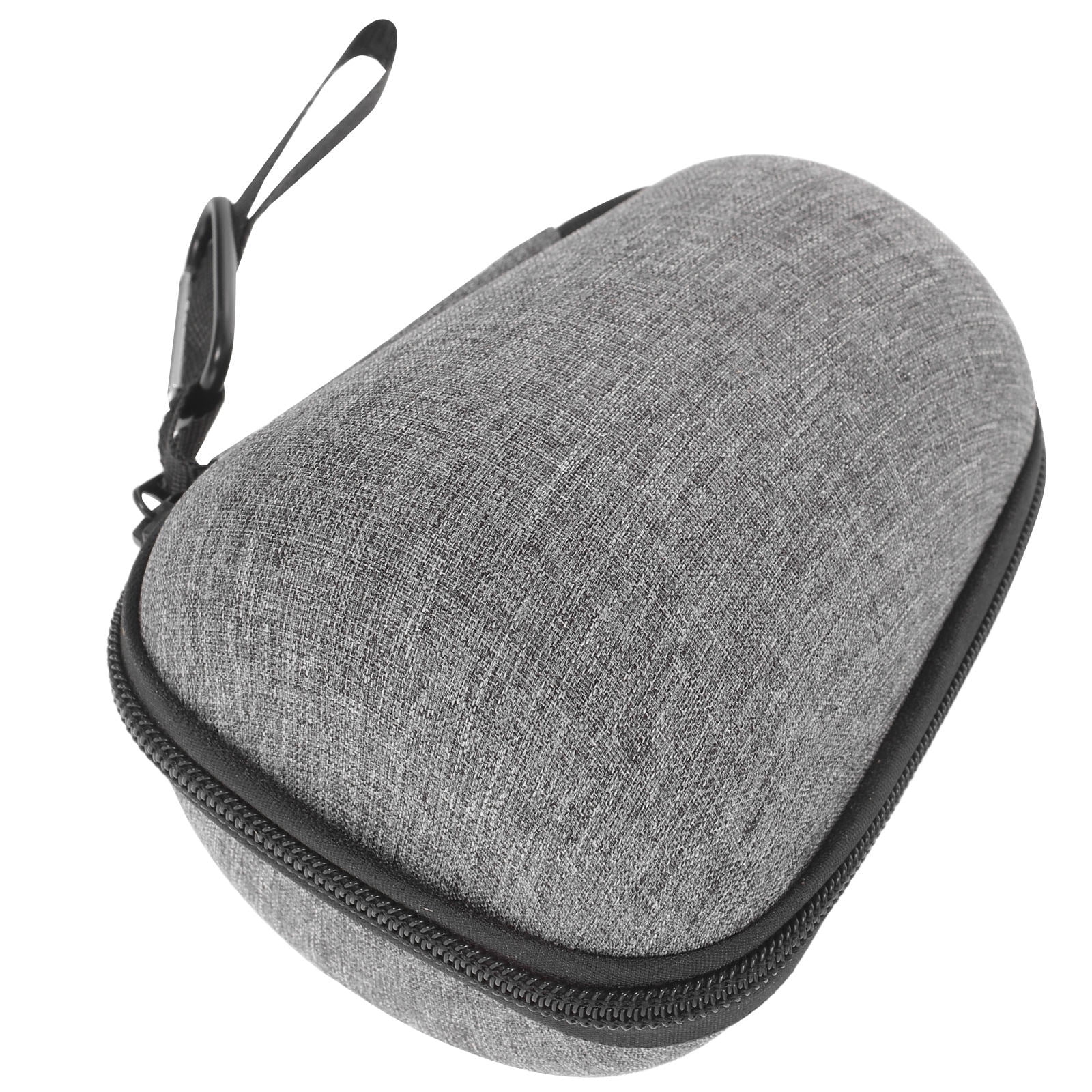 HONMEET Travel Tea Set Storage Bag, Compact Grey Cotton Linen with EVA ...