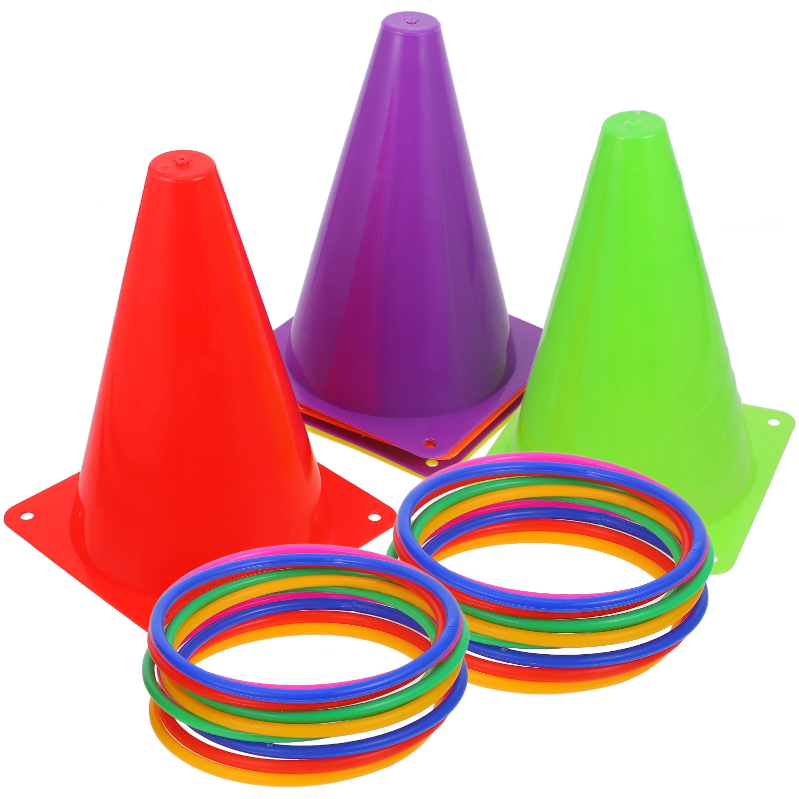 HONMEET Cones Game for Sports Equipment and Skateboarding 6 Cones ...