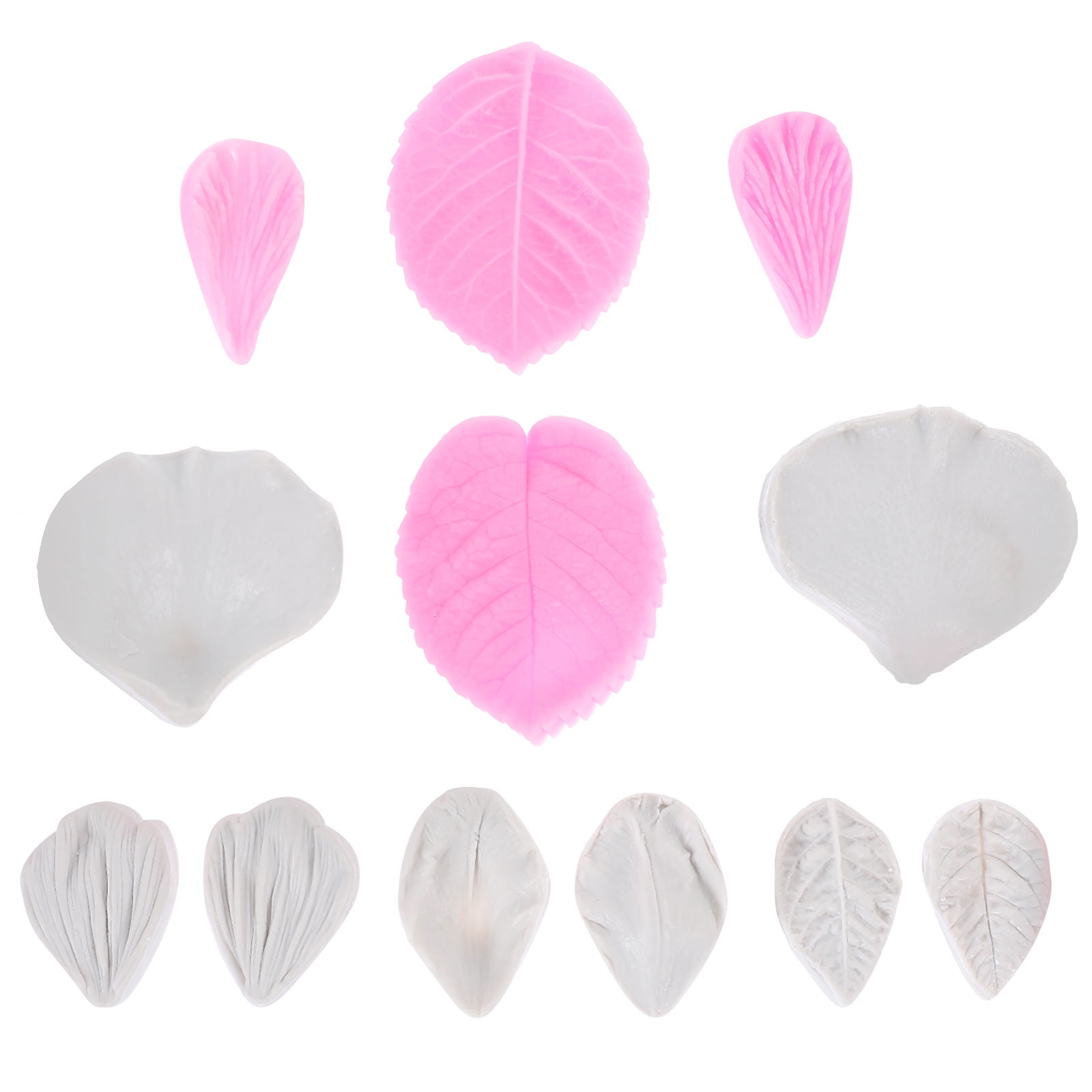 HONMEET Crafting Silicone Moulds 6Pcs for Flower Making and Diy ...