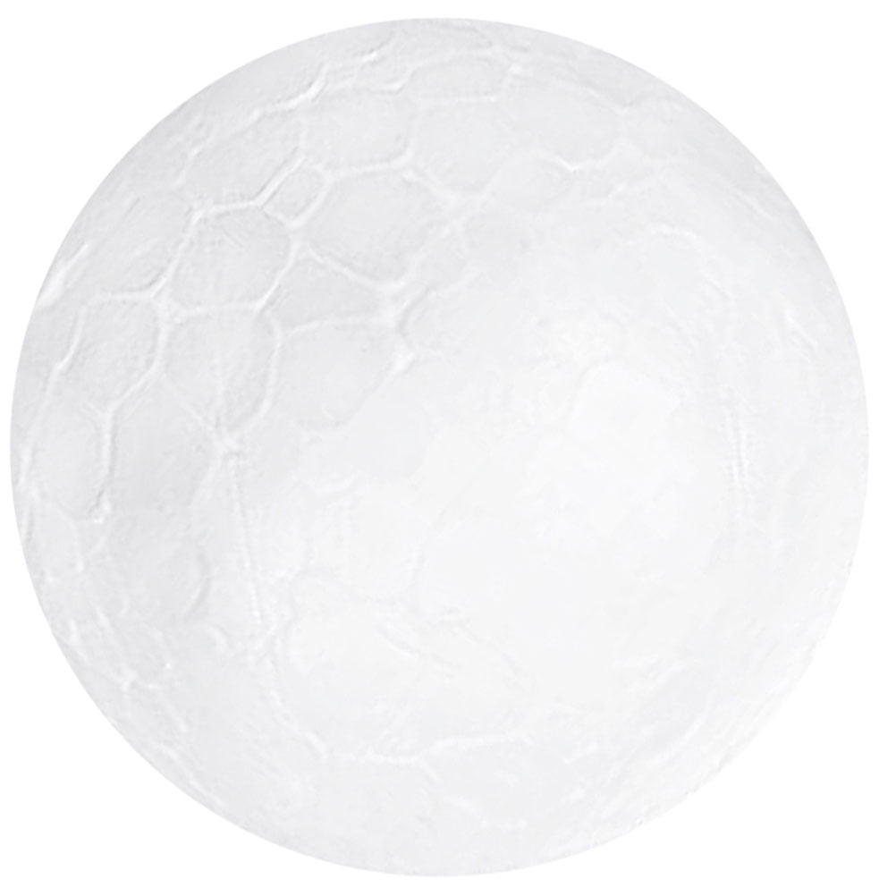 HONMEET Large Polystyrene Balls 1Pack White Solid Style DIY Crafting ...