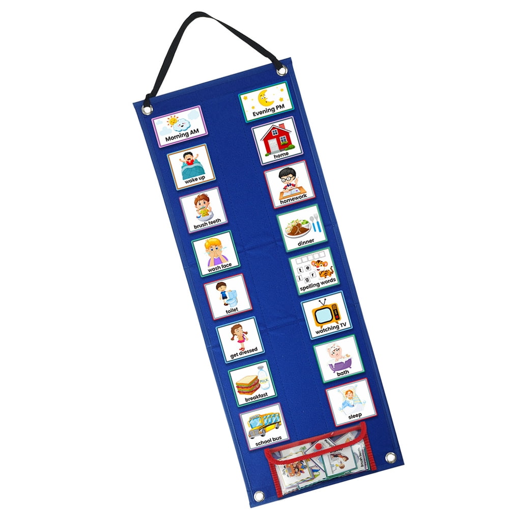 HONMEET Daily Routine Chart for Kids with for Home Use 1 Set - Walmart.com