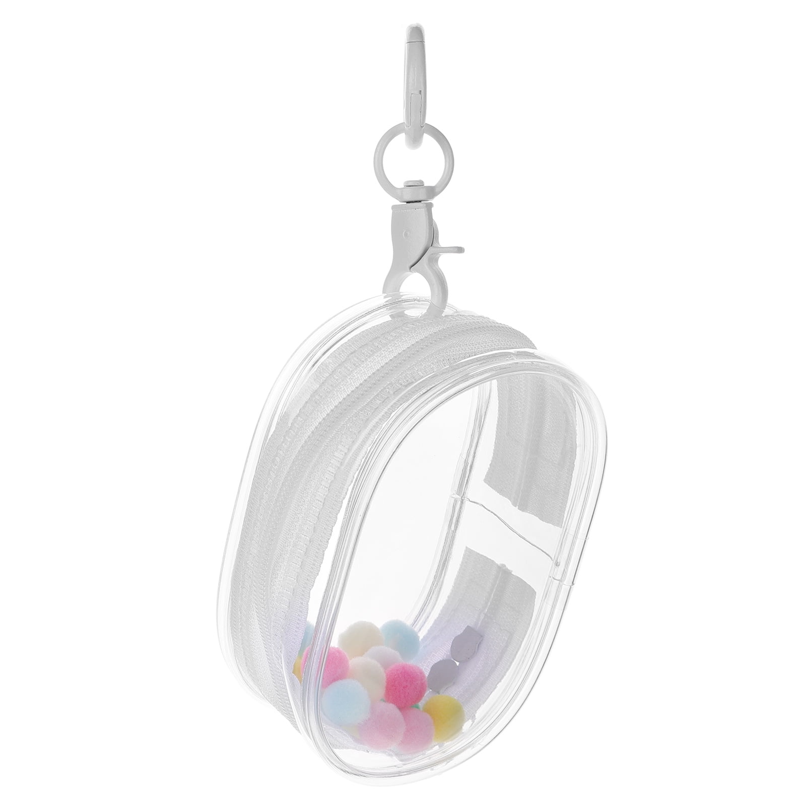 HONMEET Clear PVC Keychain Bag for Doll Collectors, Display Case for ...