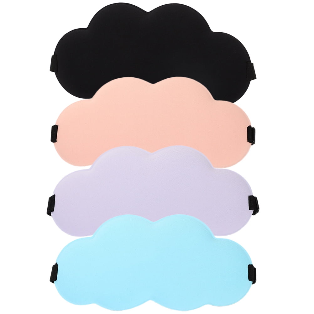 HONMEET Eye Masks 4Set Soft and Comfortable for Travel and Dark ...