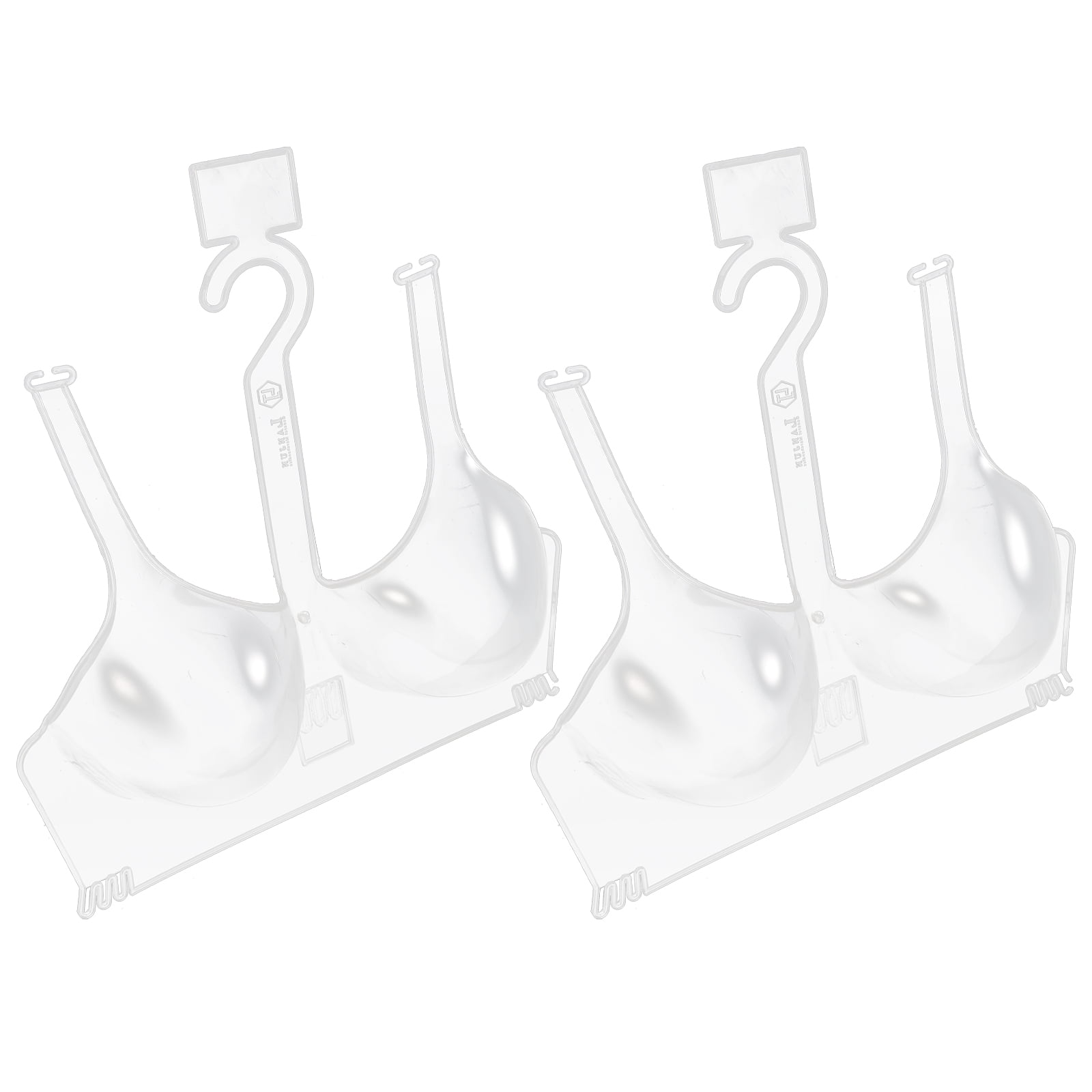 HONMEET clothes mannequin Clothes Display Hanger Plastic Bra Display ...