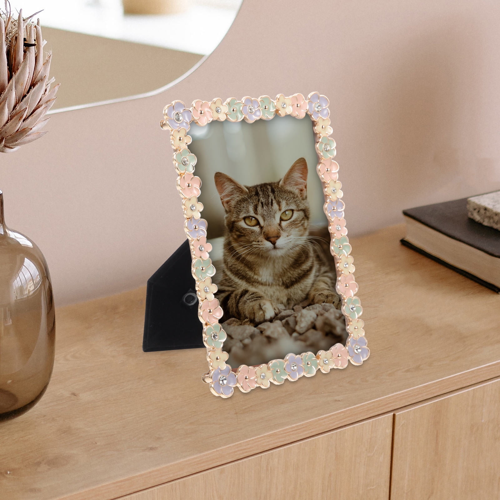 HONMEET Family Frame for Desktop Decor Rectangular Shape 1Piece 6.68X4 ...