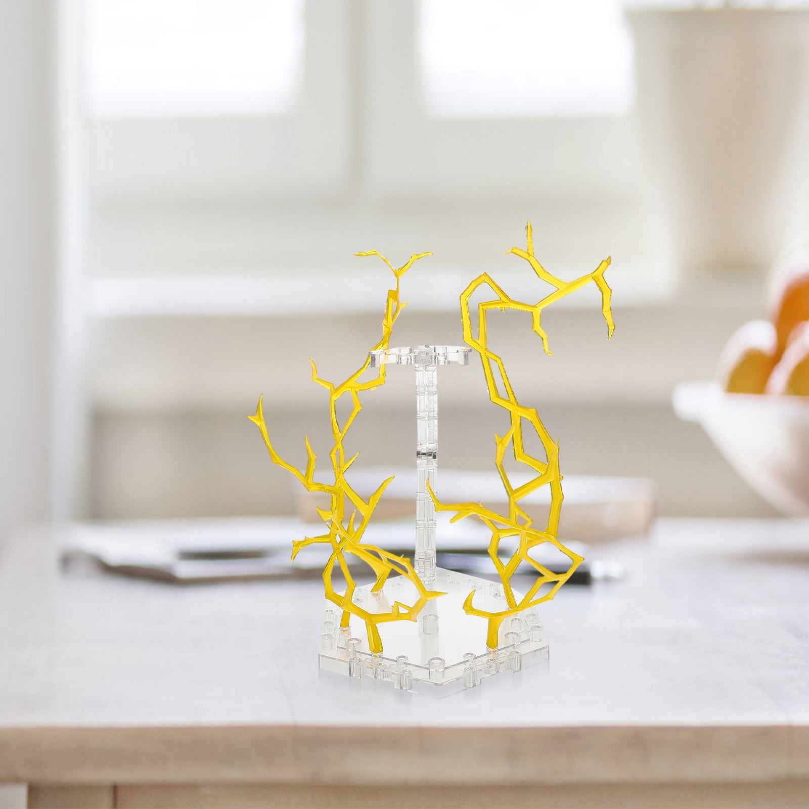 HONMEET Figurine Stand Holder With Square Base For Figure Display And ...