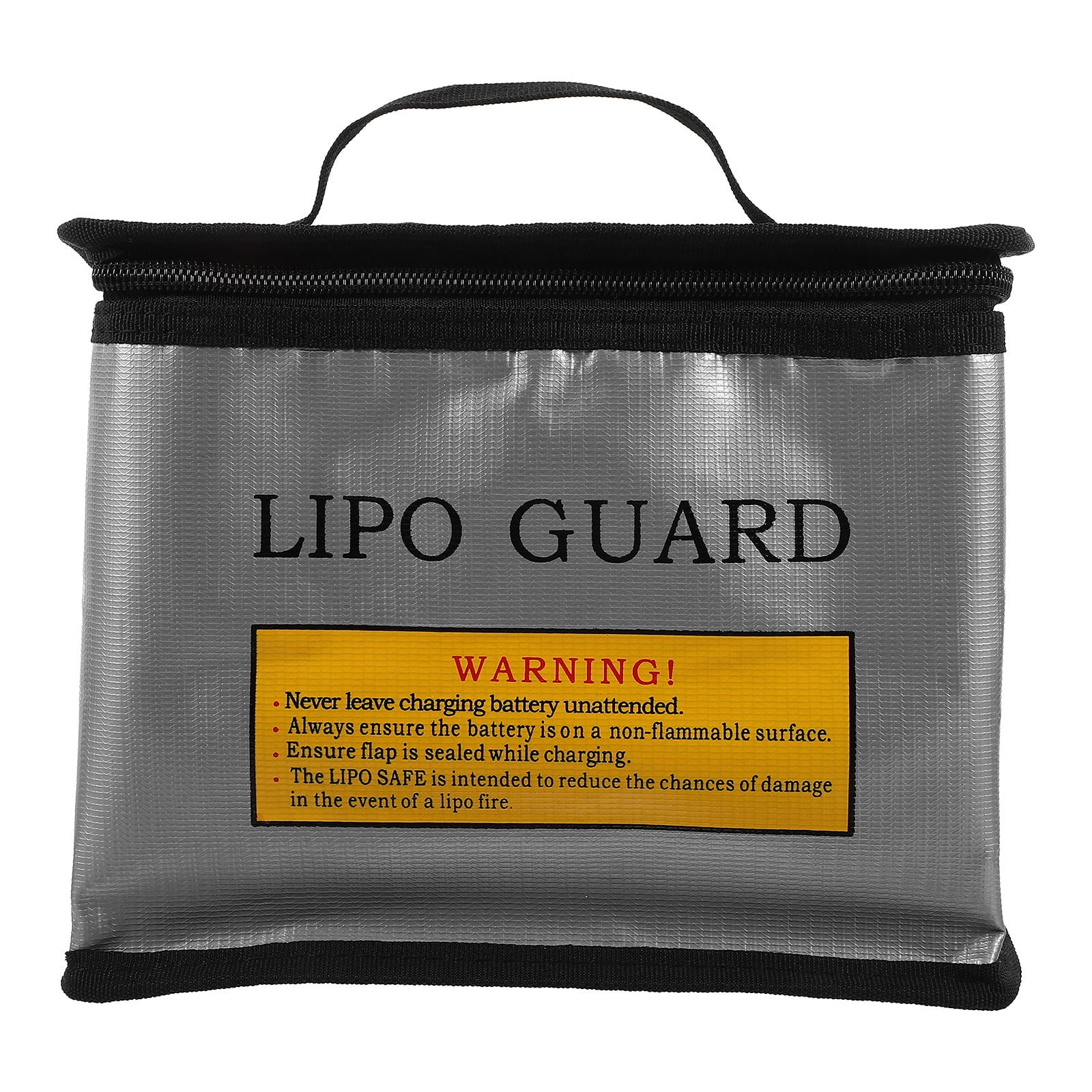 HONMEET Fireproof Battery Pouch 1Pack Silver Rectangular Design for ...