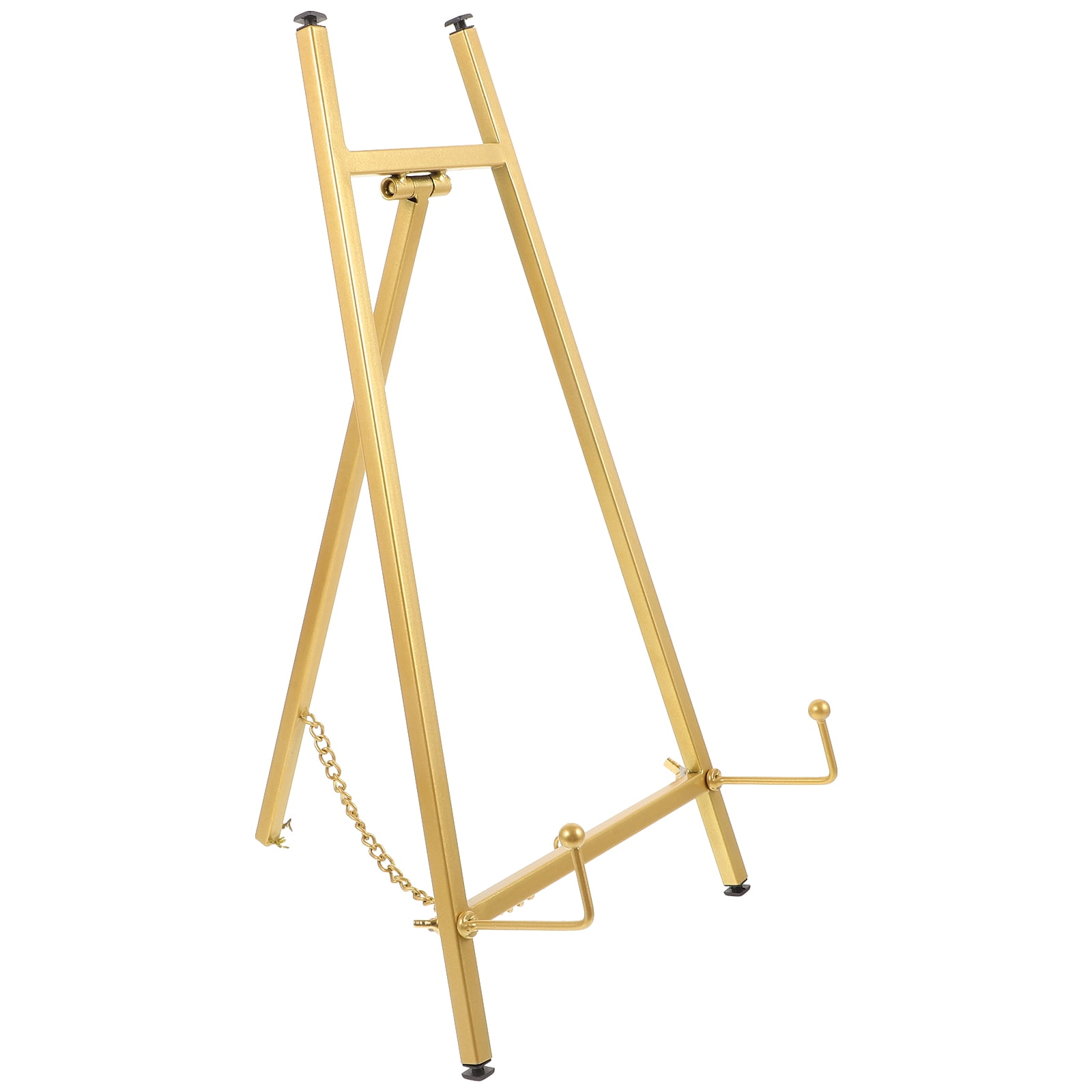 HONMEET Golden Easel Stand with Stainless Steel for Photo and Sign ...