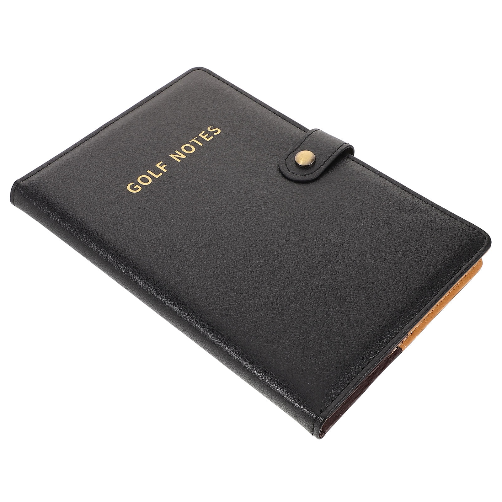 HONMEET Golf Notebook Black PU Paper 1Set - Walmart.com