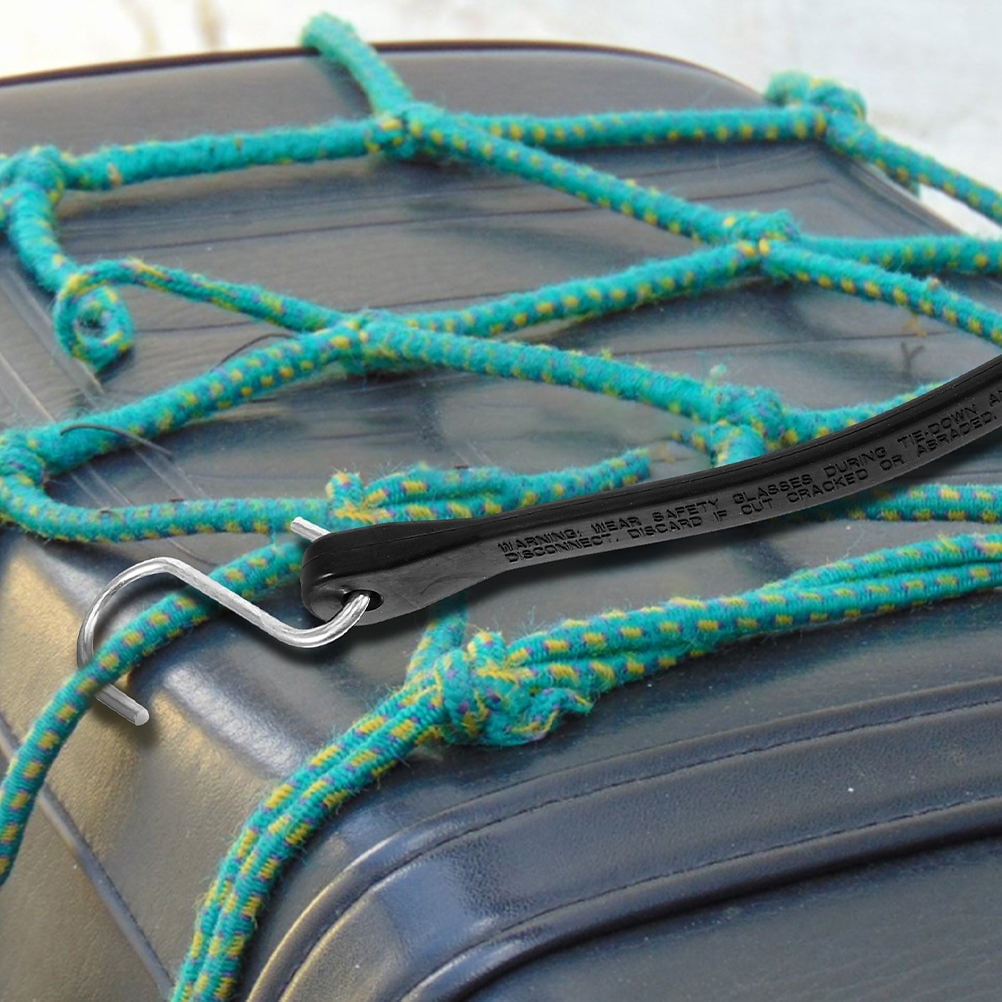 HONMEET Heavy Duty Elastic Bungee Cords with Hooks, Rubber Tie Down ...