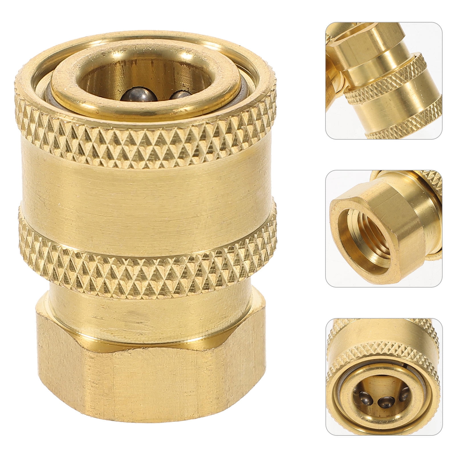 HONMEET Hose Adapter Reducer Fitting Connector 4Pcs for Garden ...