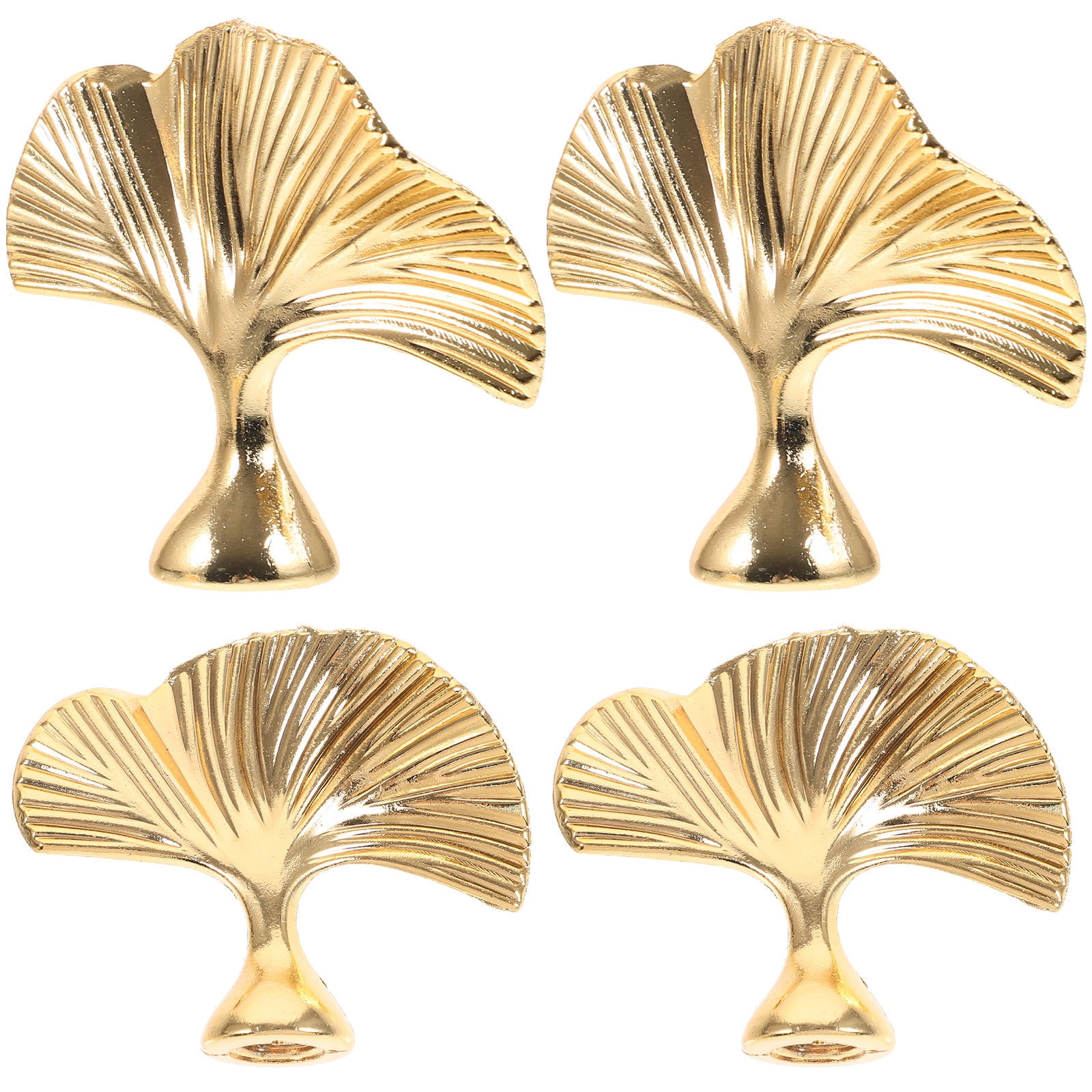 HONMEET 4pcs Golden Zinc Alloy Lamp Finial Caps Decorative Lamp Parts ...