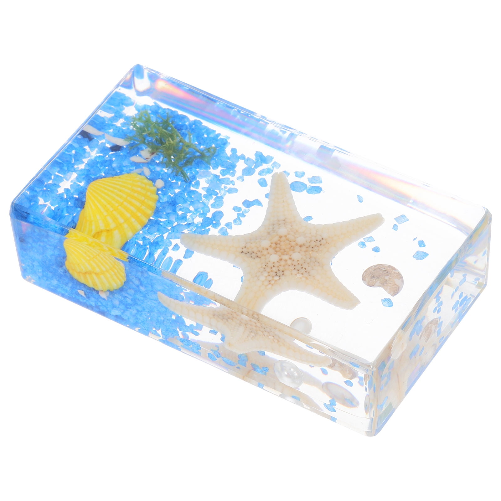 HONMEET Resin Marine Life Paperweight Multicolor Unique Decorative Item ...