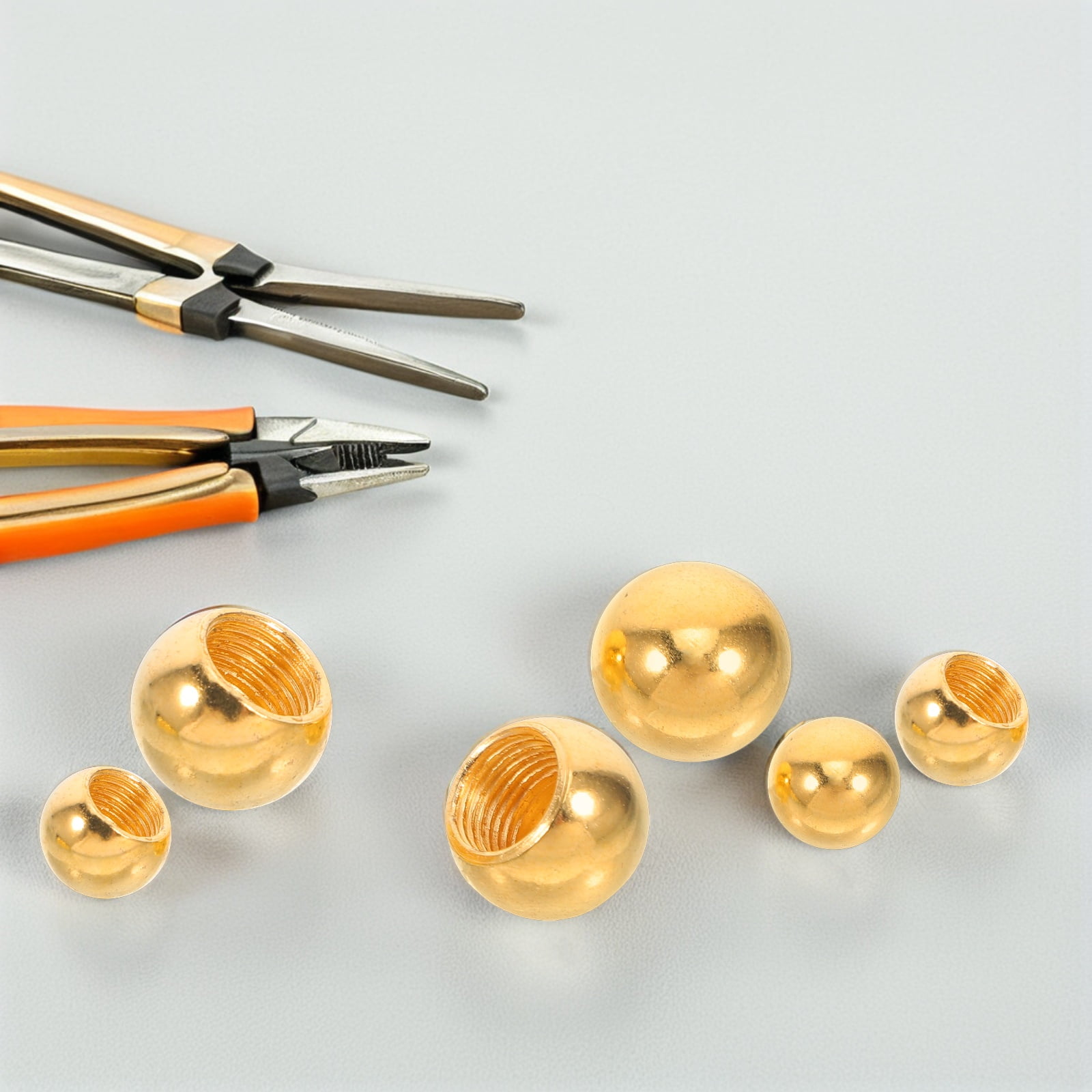 HONMEET 30PCS Golden Steel Light Fixture Screw Caps for Easy ...