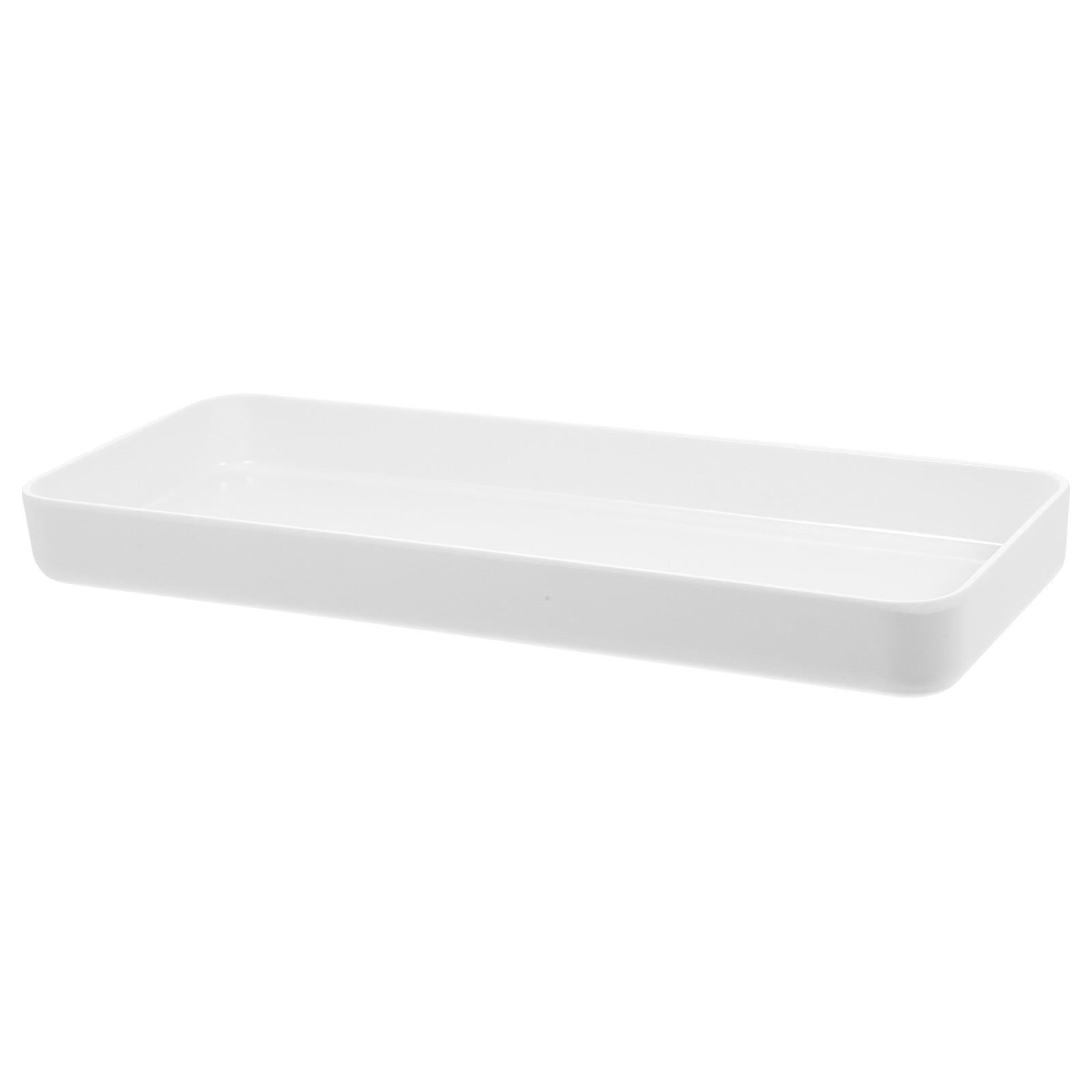 HONMEET Lotion Tray 1Pack White Rectangular Vanity Tray Storage ...