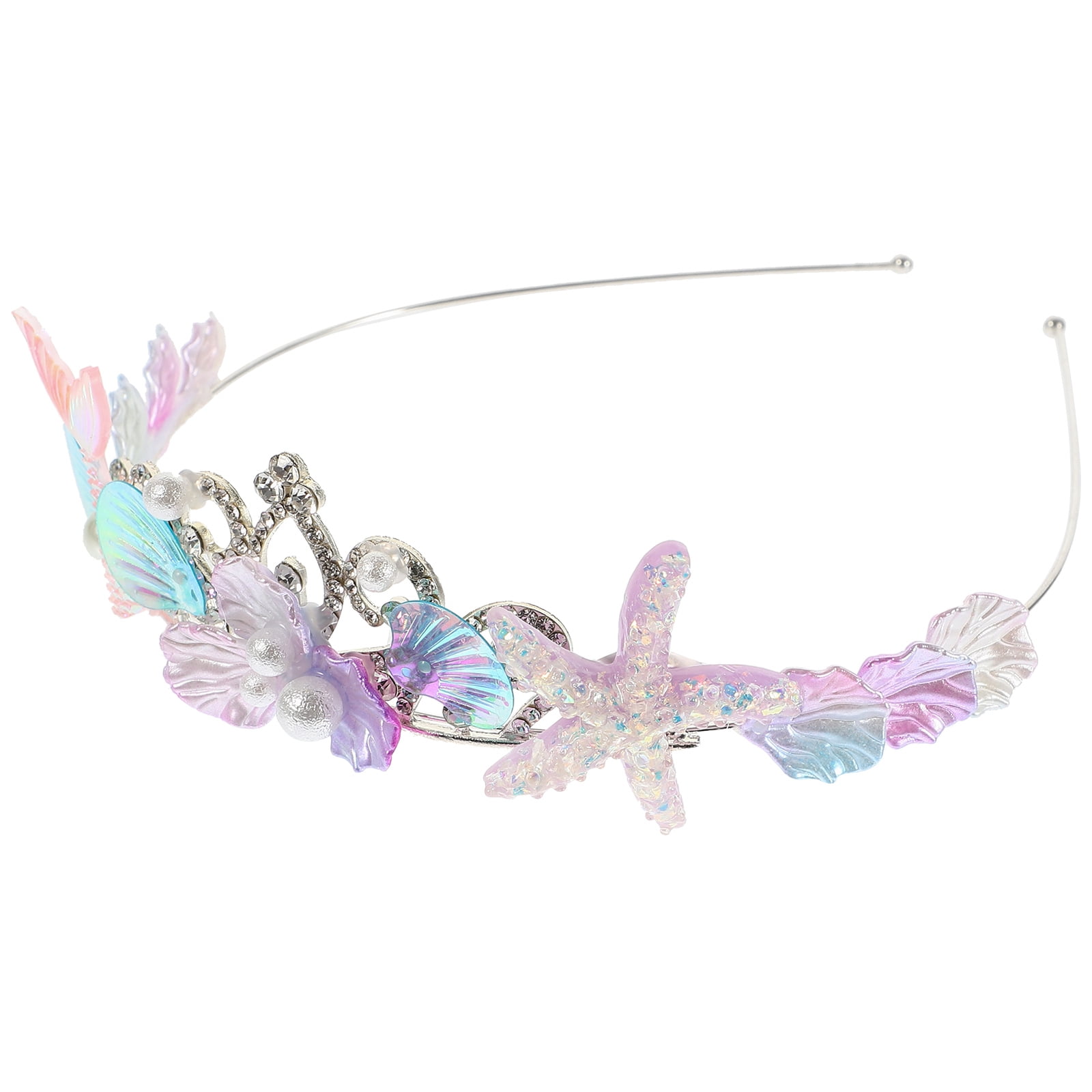 HONMEET Hair Decor Mermaid Headband 1Set Party Accessory Cosplay Style ...