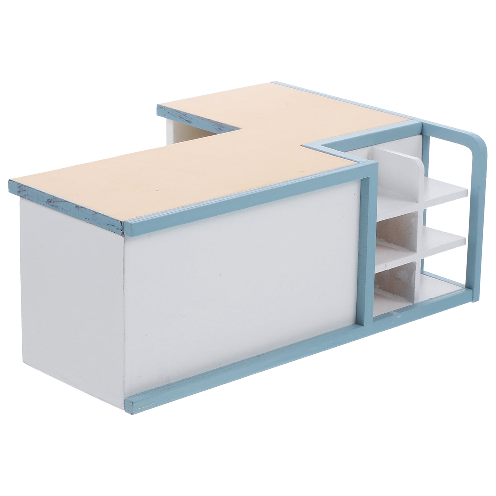 HONMEET Miniature House Furniture Doll House Supermarket Checkstand ...