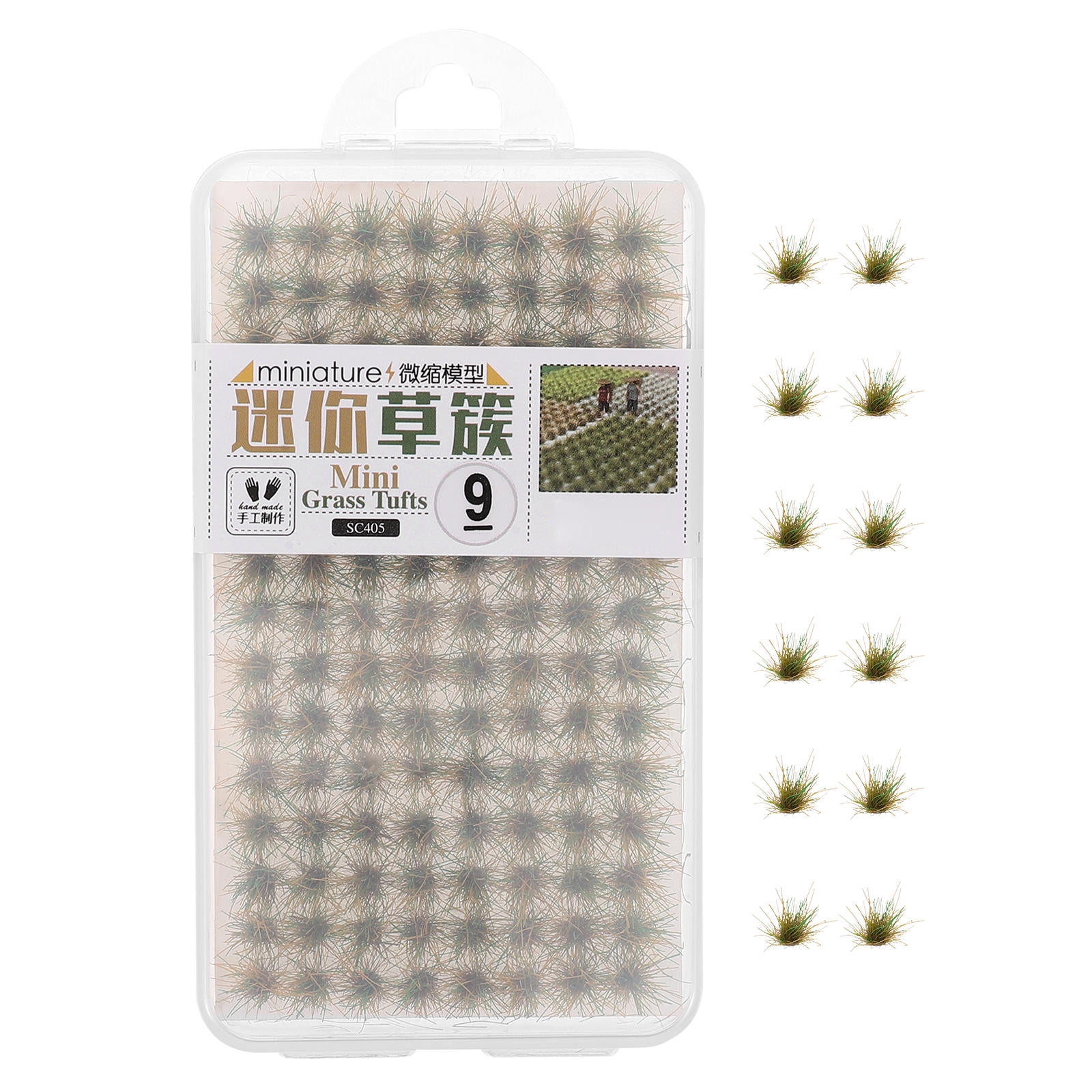 HONMEET Model Grass Tufts for Diorama Layout with Multi Color Resin ...