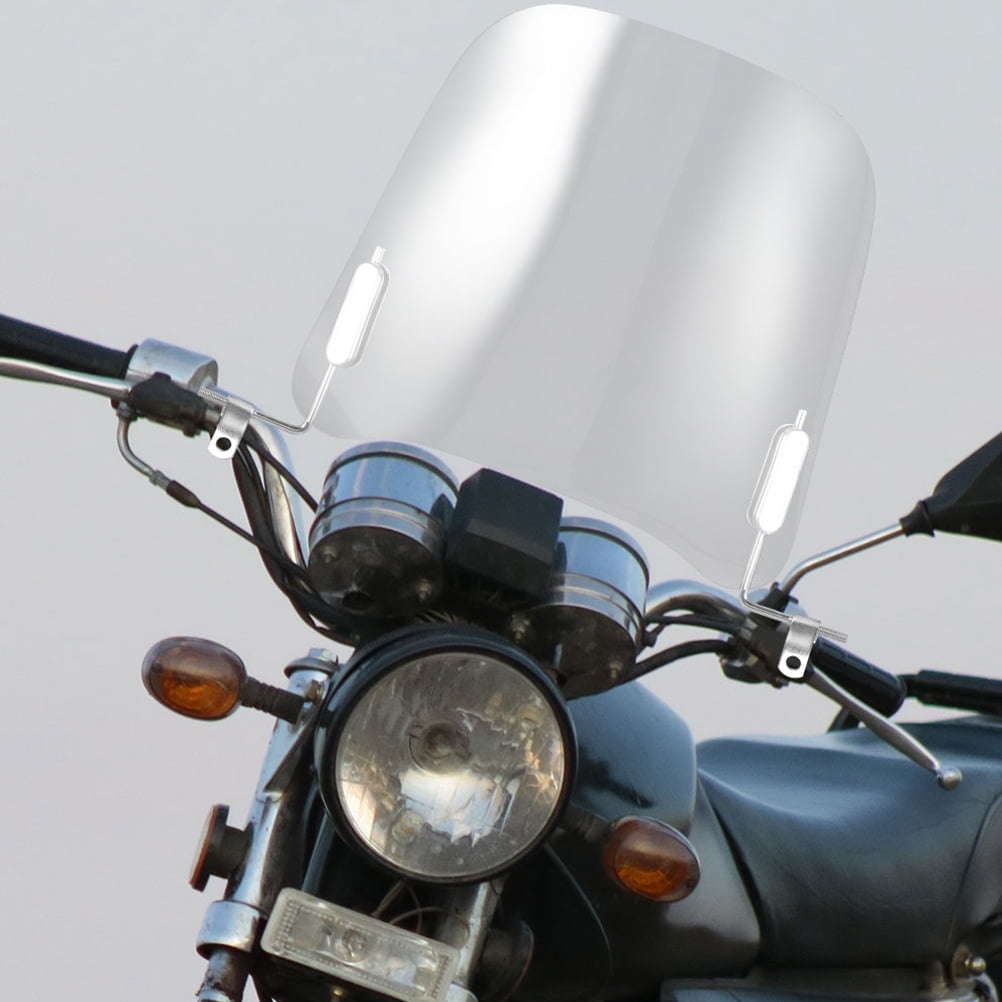 HONMEET Motorcycle Windshield Installation Kit Pc Iron Transparent for ...