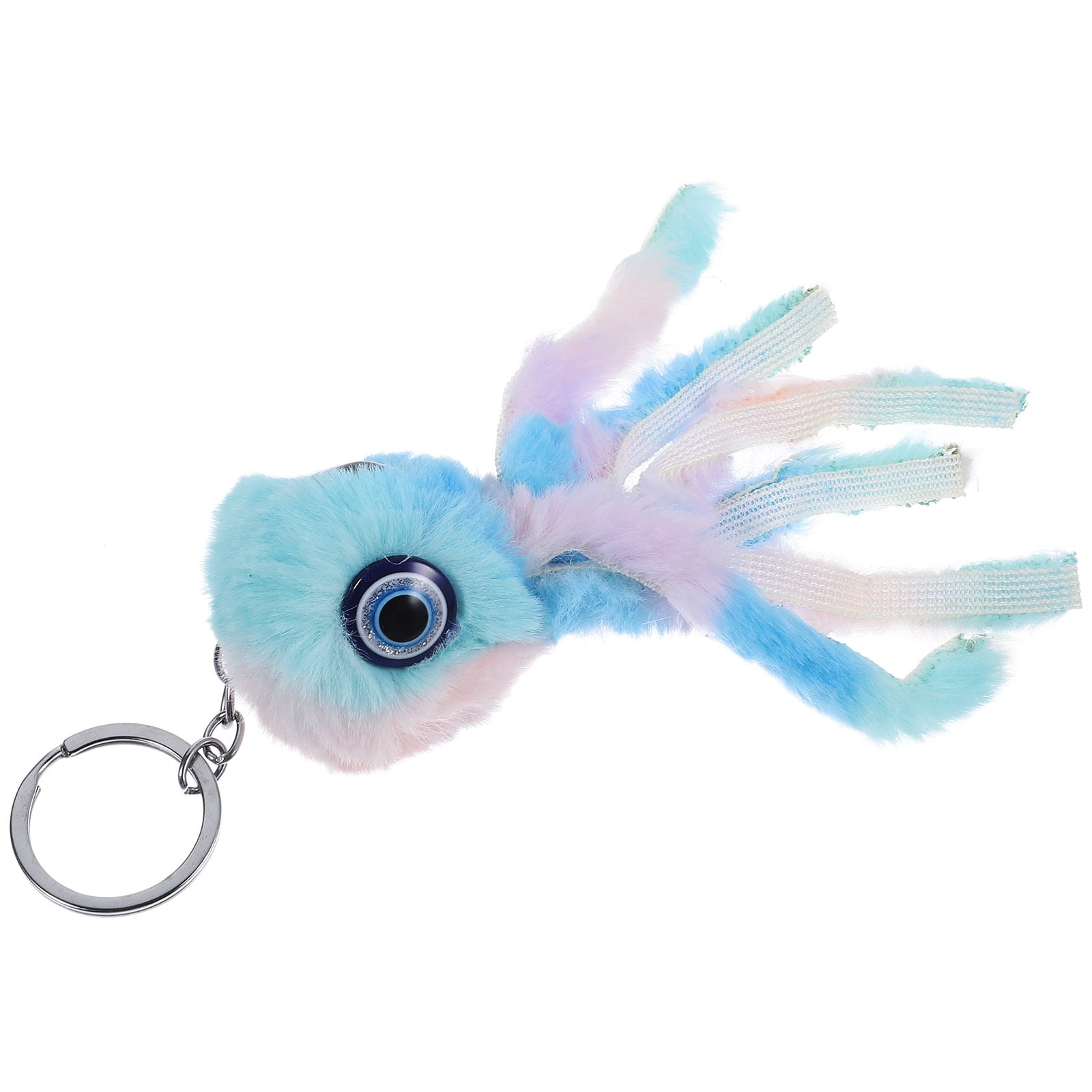 HONMEET Octopus Shaped Keychain for Girl Kawaii Animal Themed Keyrings ...