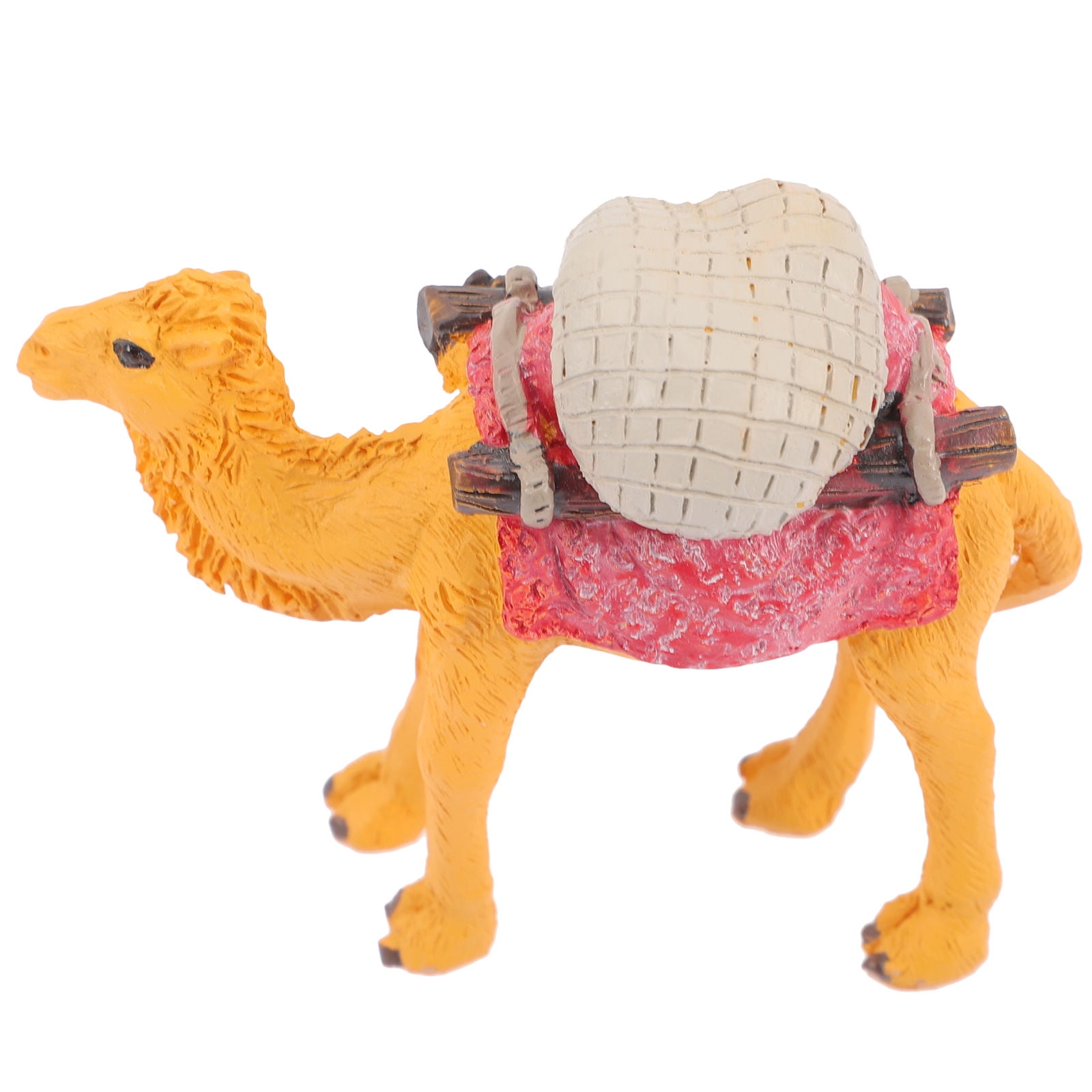 HONMEET Desert Figurines Decor Miniature Camel Statue Synthetic Resin ...