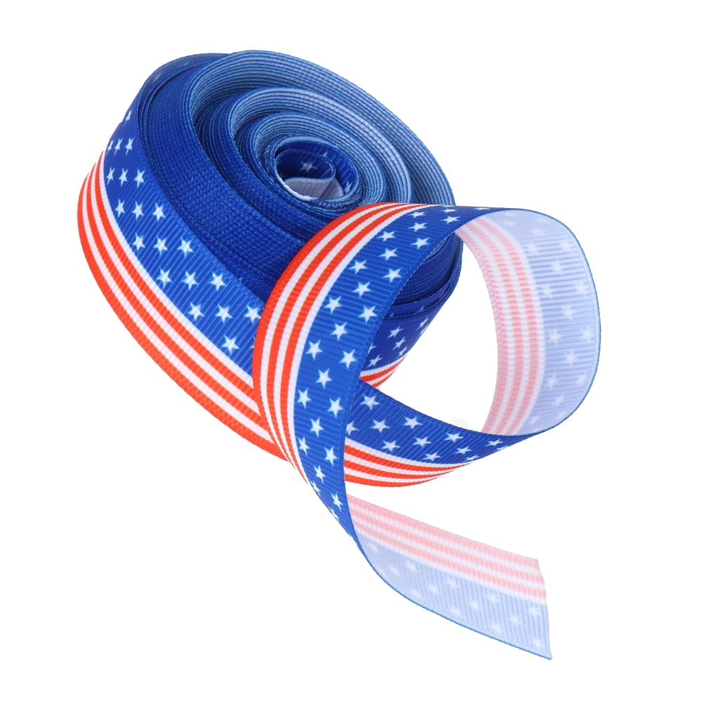 HONMEET Packaging Ribbons 1 Roll Assorted Color Independence Day for ...