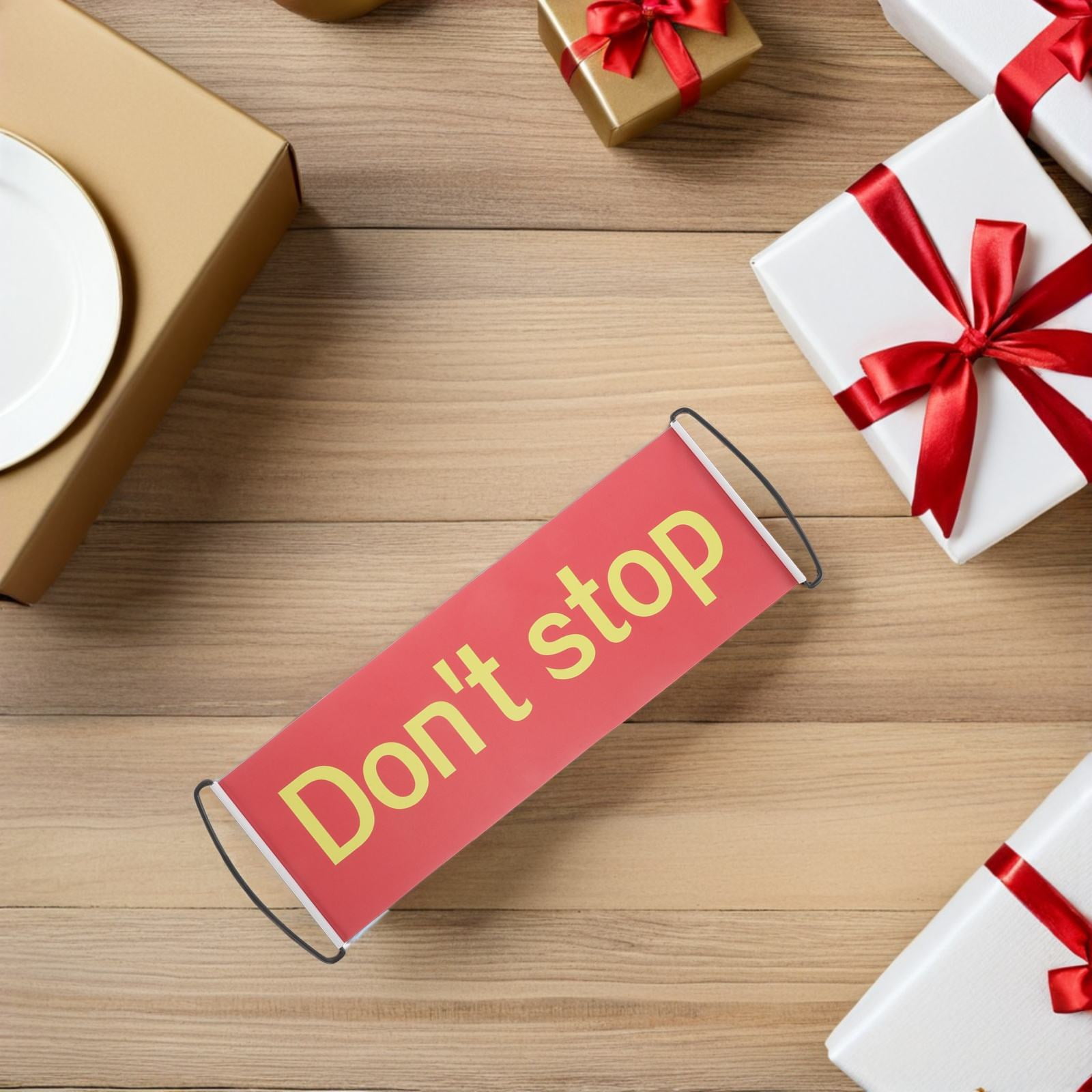 HONMEET Party Prop For Birthdays Interactive Function Red Cheer Sign ...