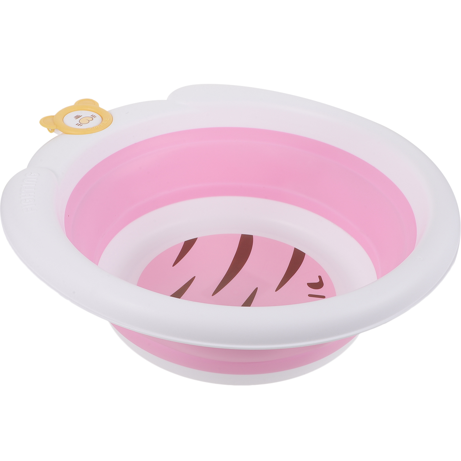 HONMEET Pink 35X32CM PP TPE Foldable Washbasin for Families baby ...