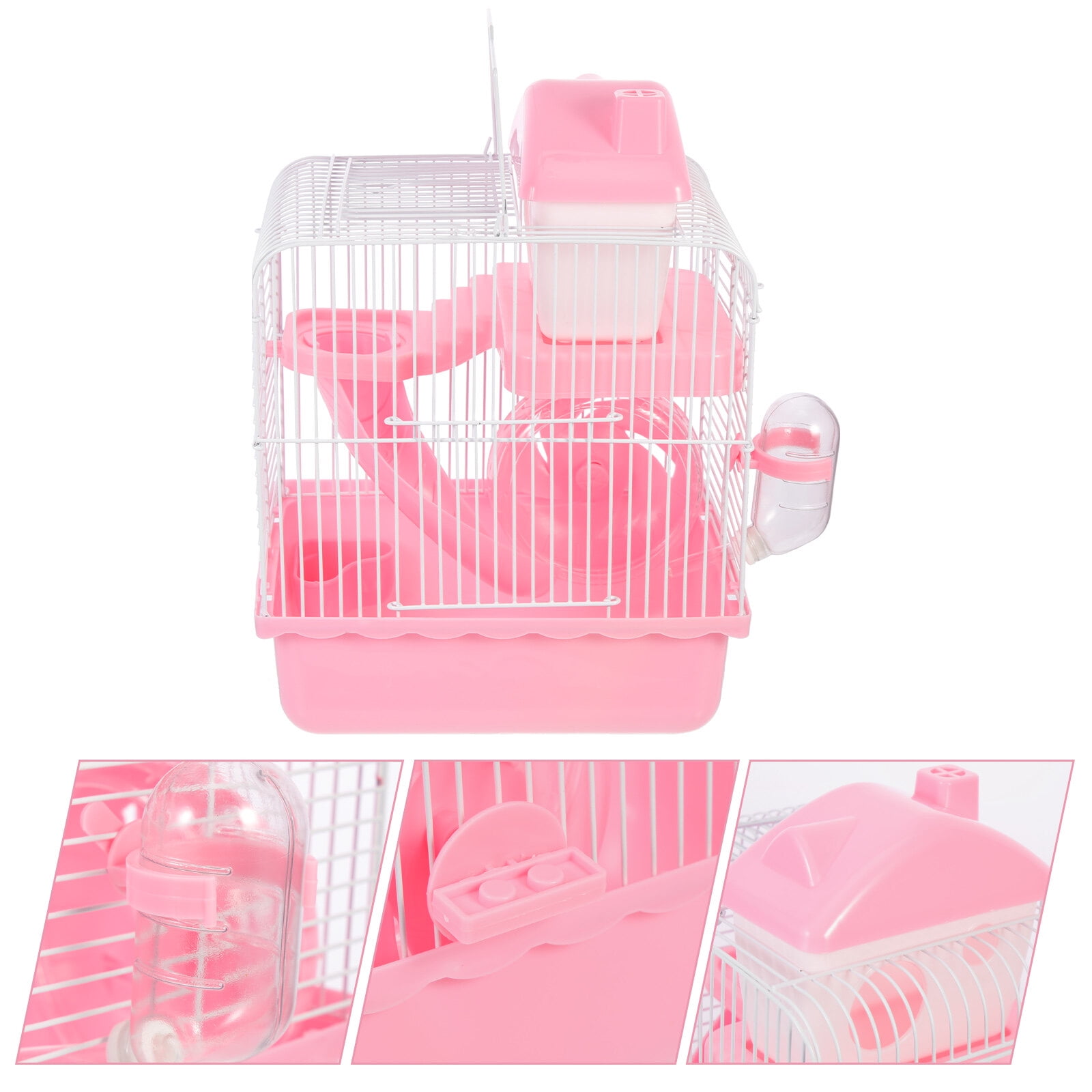 HONMEET Pink Hamster Hut 1Pcs as a Resting Place for Hamsters - Walmart.com