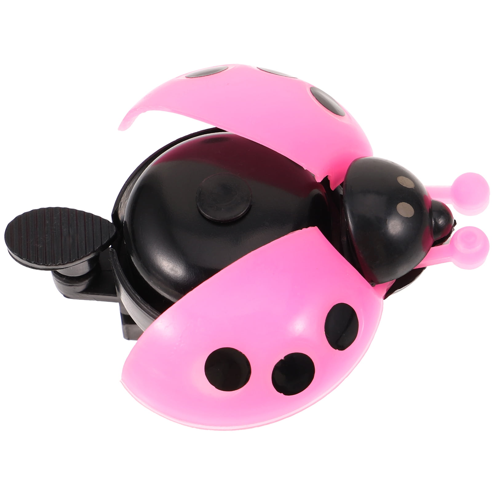 HONMEET Pink Ladybug Bike Bell For Cute Durable Brass Ring Bell Easy To Attach Present For ...