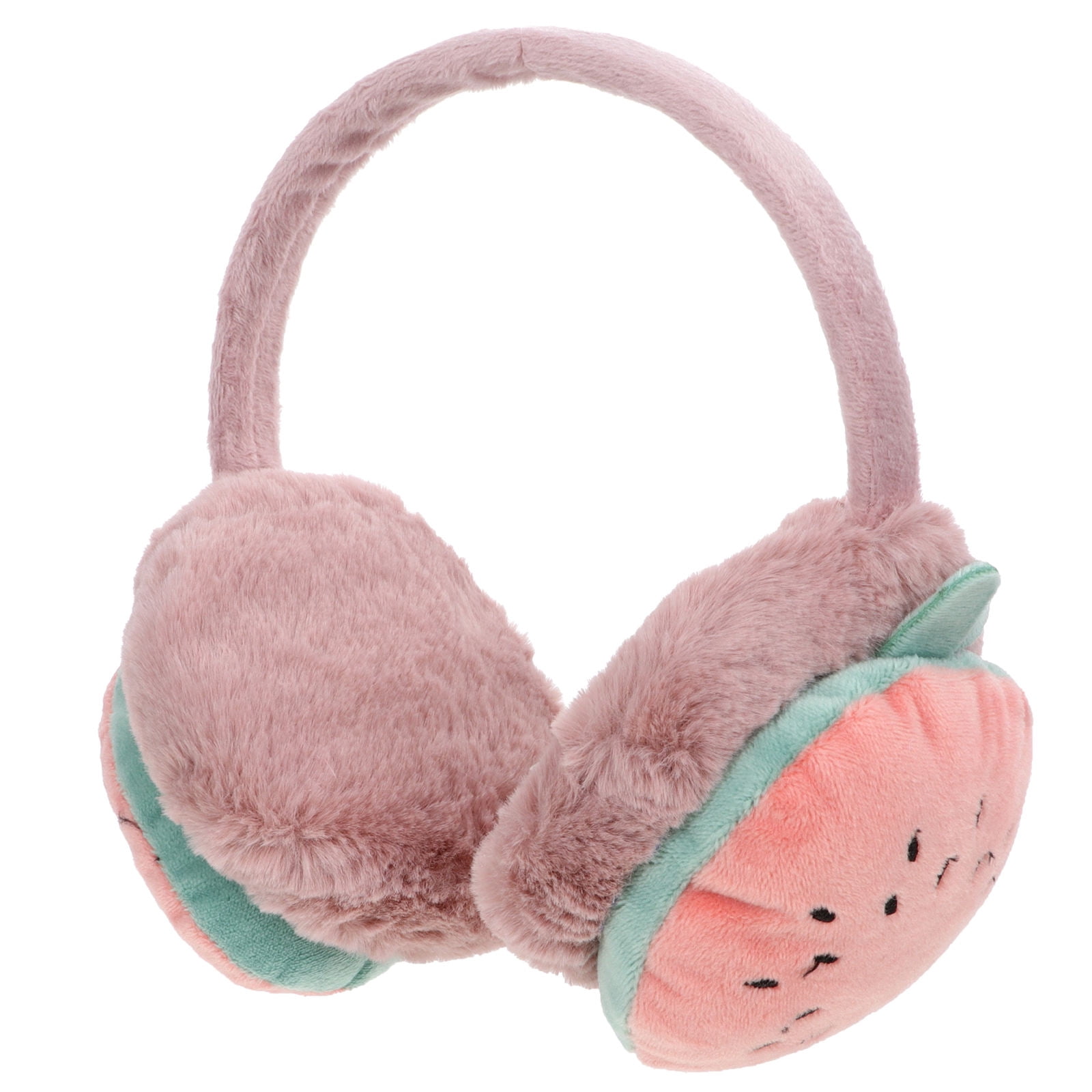 HONMEET Pink Plush Earmuff for Kids with Heat Storage 1Pc - Walmart.com