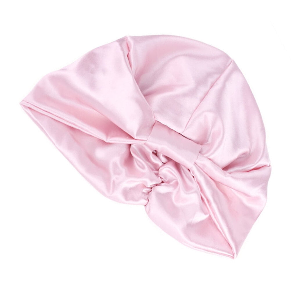 HONMEET Pink Sleeping Hat 1Set for Women to Keep Hair in Place and ...