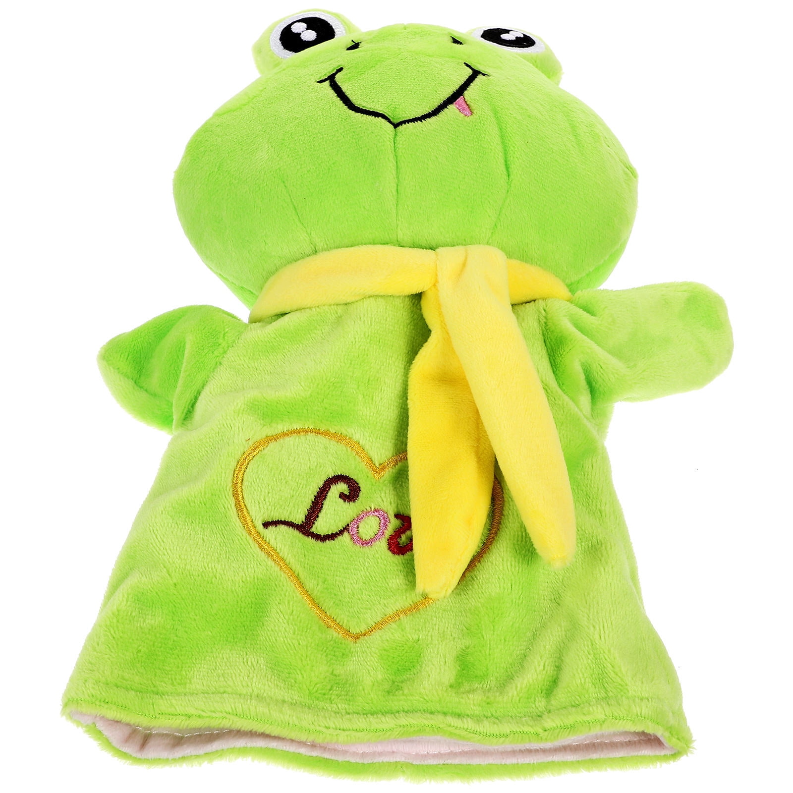 HONMEET Animal Hand Puppet Plush Frog Puppet Children Motor Skills ...