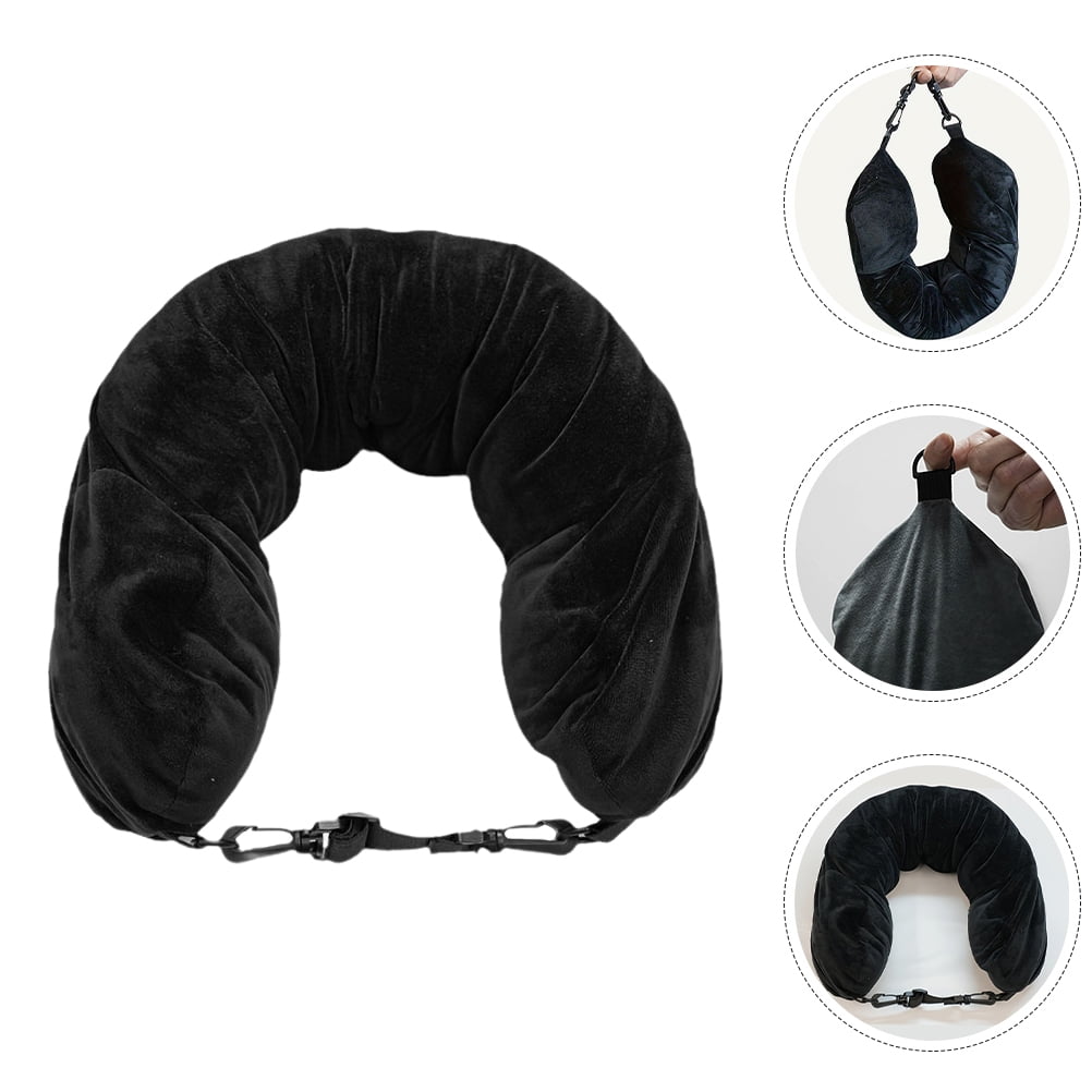 HONMEET Ergonomic U Shape Neck Pillow for Office and Travel Comfortable ...
