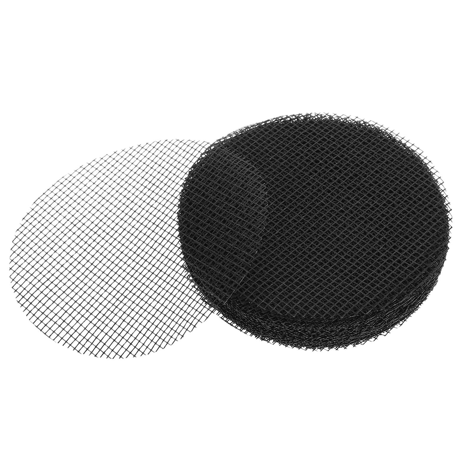 HONMEET Garden Pot Drainage Pads Black PVC 100 Pieces Plant Pot ...