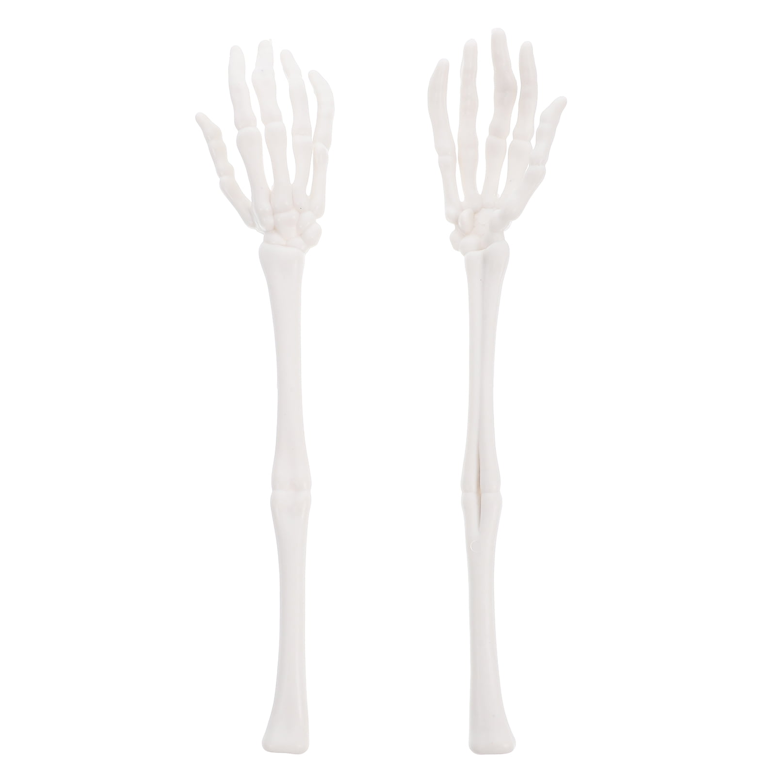 HONMEET Props Fake Hand Skeleton Arm Salad Tong 1 Pair 11.8x2.6x1.2in ...