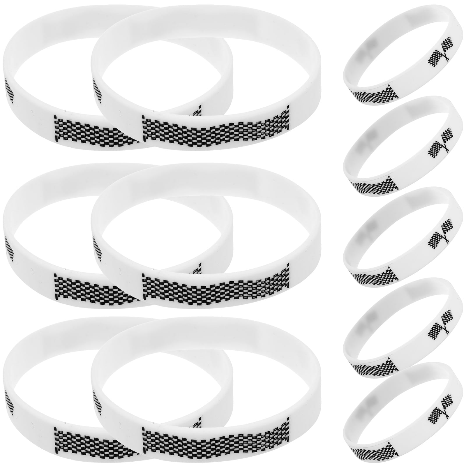 HONMEET Racing Wristbands 12pcs Sporty Bracelet for Men Women - Walmart.com