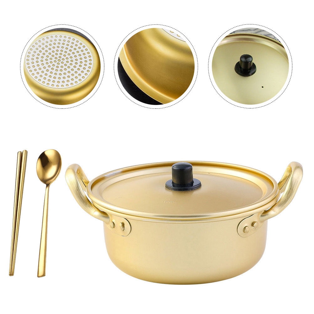 HONMEET Ramen Pot Golden For Stove Top Cooking 1 Set - Walmart.com