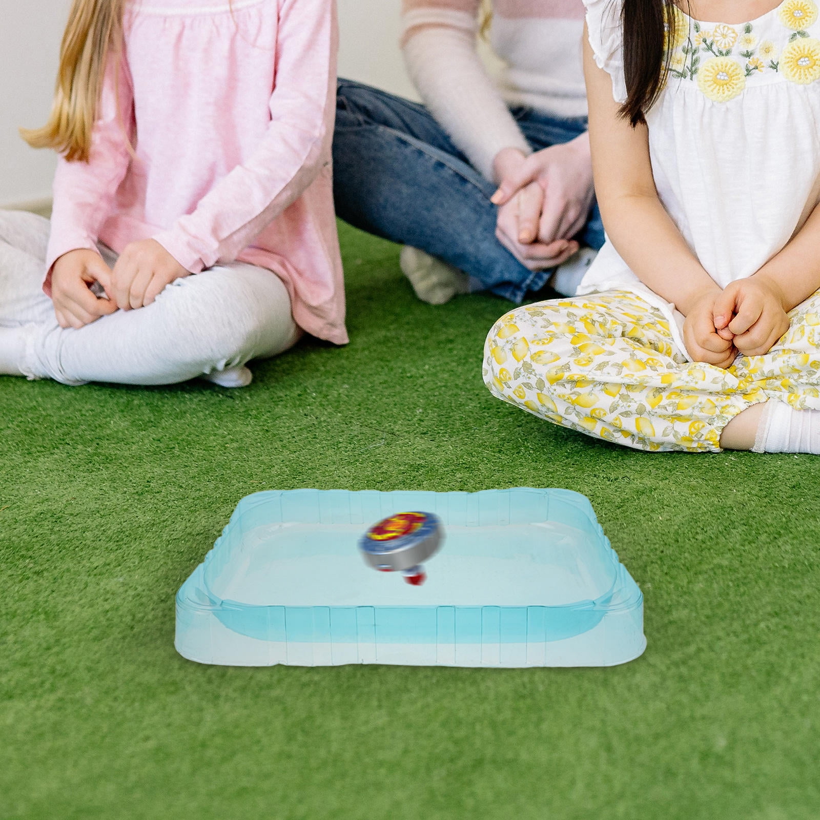 HONMEET Rectangular Gyro Plate Burst Arena Disk Portable Social ...