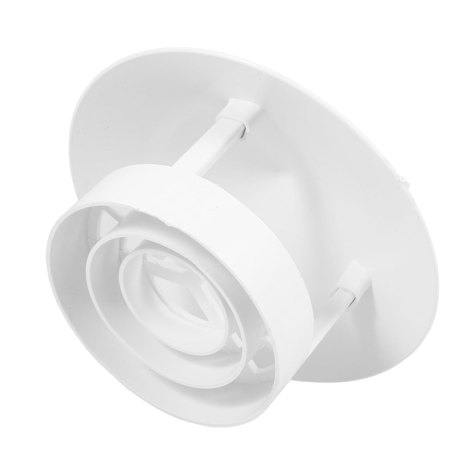 HONMEET Robust Plastic White Chimney Rain Cap Cover for Roof Vent with ...