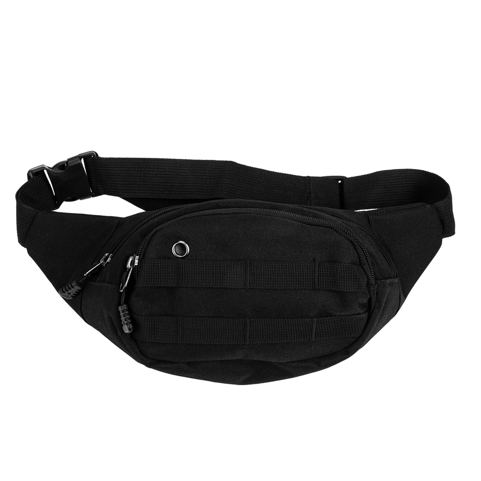 HONMEET Running Bag 1Pack Rectangular Black Oxford Cloth for Men and ...