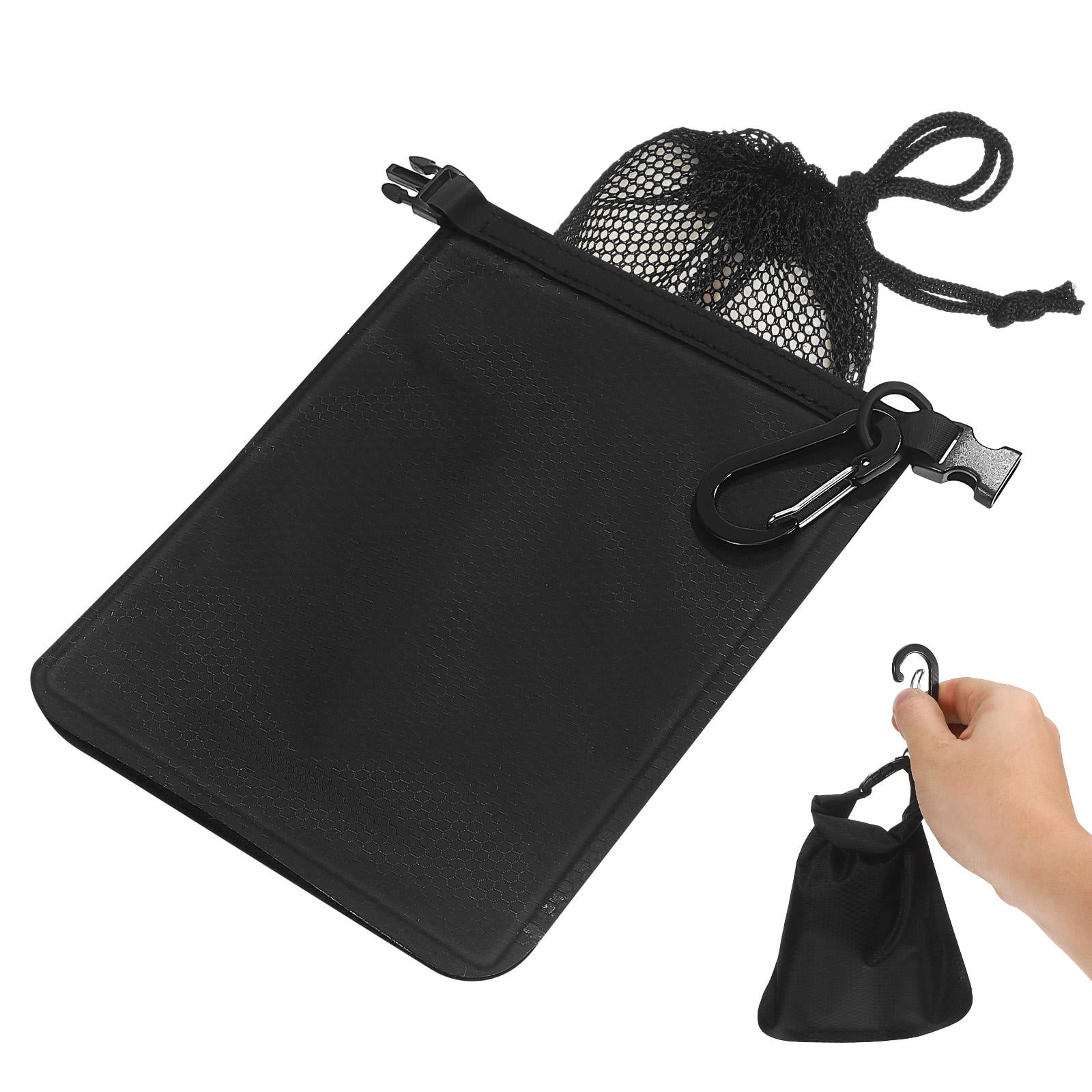 HONMEET Multi Nylon Small Soap Travel Case with Foaming Mesh Pouch and ...