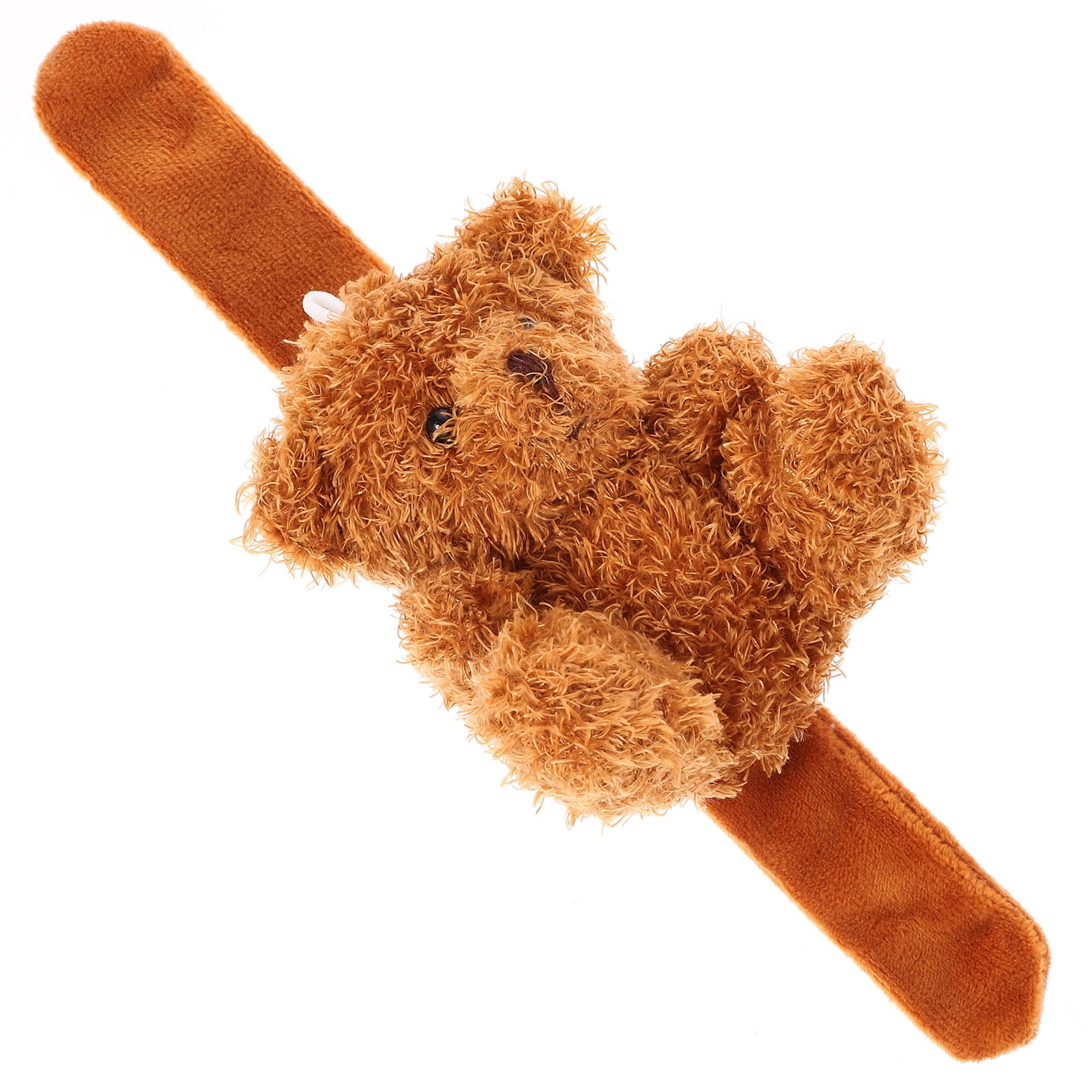 HONMEET Stuffed Slap Bracelets Brown Plush PP Cotton For Wristwear ...